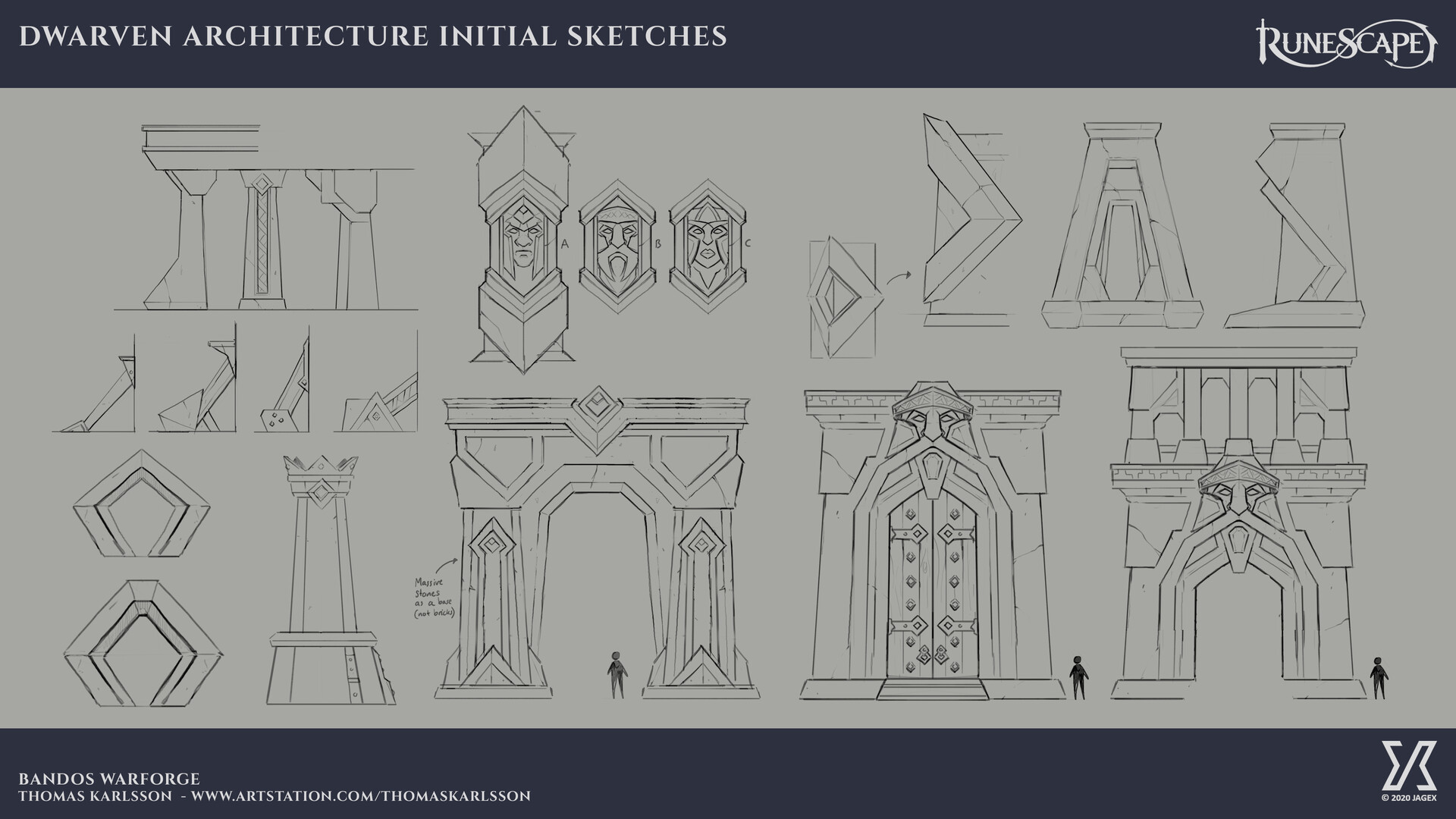 Thomas Karlsson - RuneScape Archaeology - Dwarven Architecture