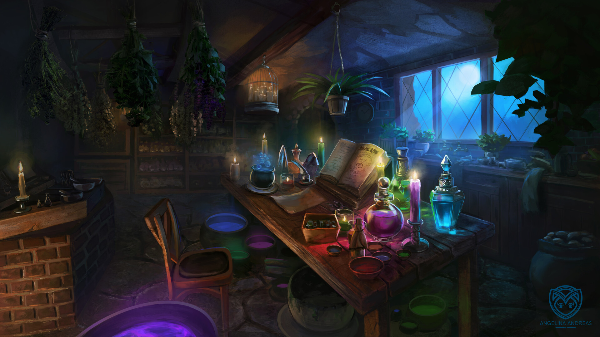 ArtStation - Witch's cottage