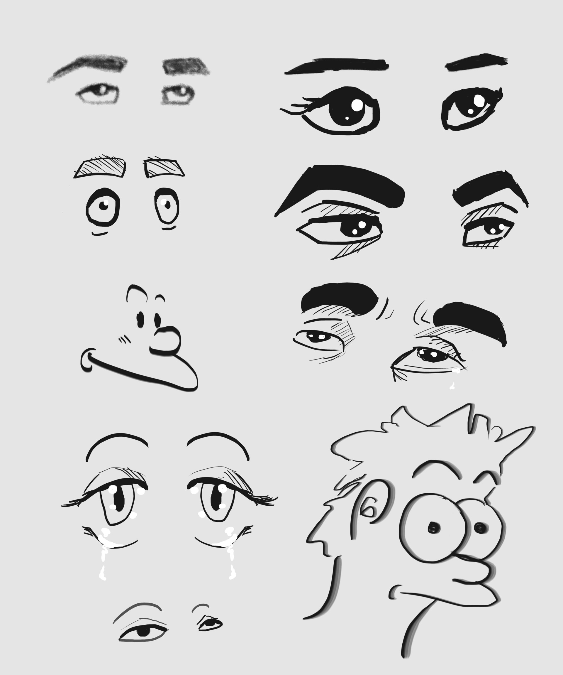 ArtStation - Eye practice