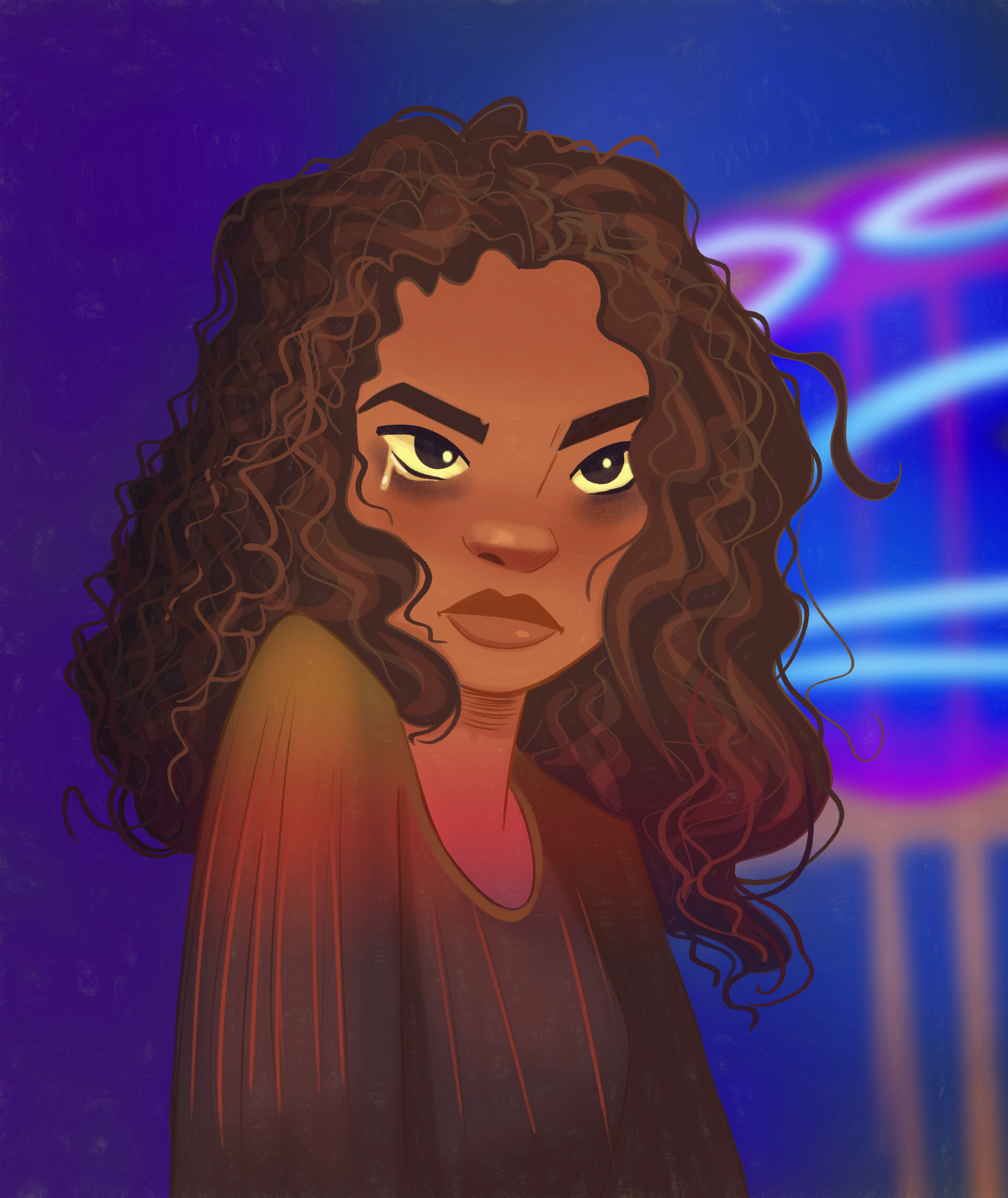 Artstation Zendaya Euphoria