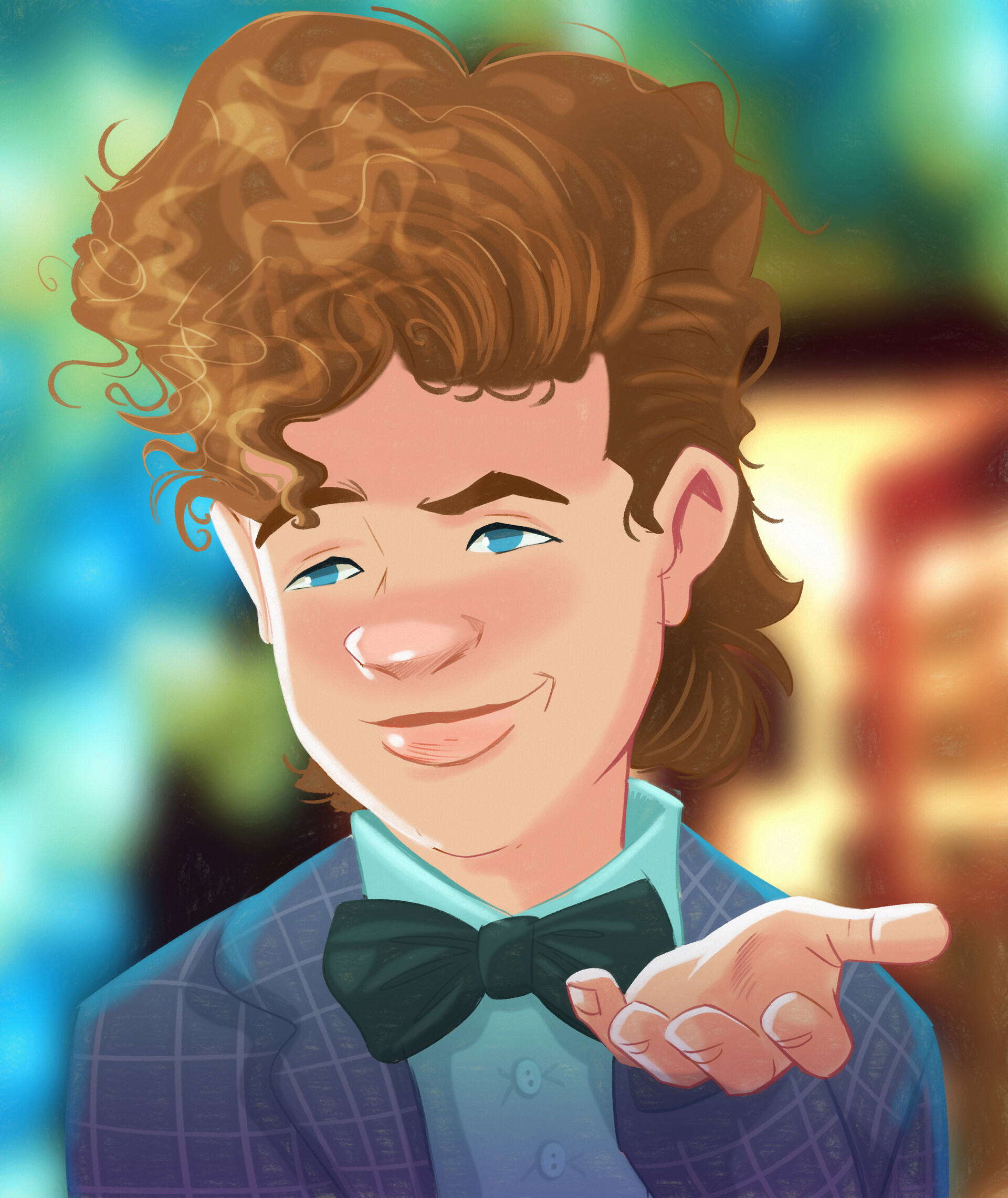 ArtStation - Dustin (Stranger things)