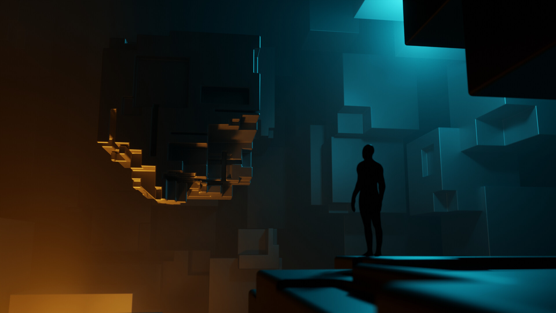 ArtStation - Sci-Fi Cube Environment with BY-GEN