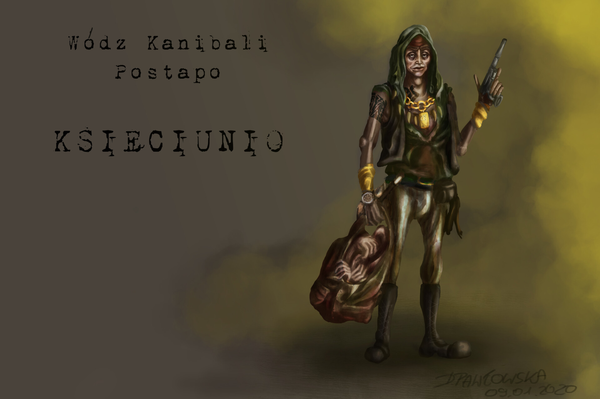 ArtStation - Wódz kanibali