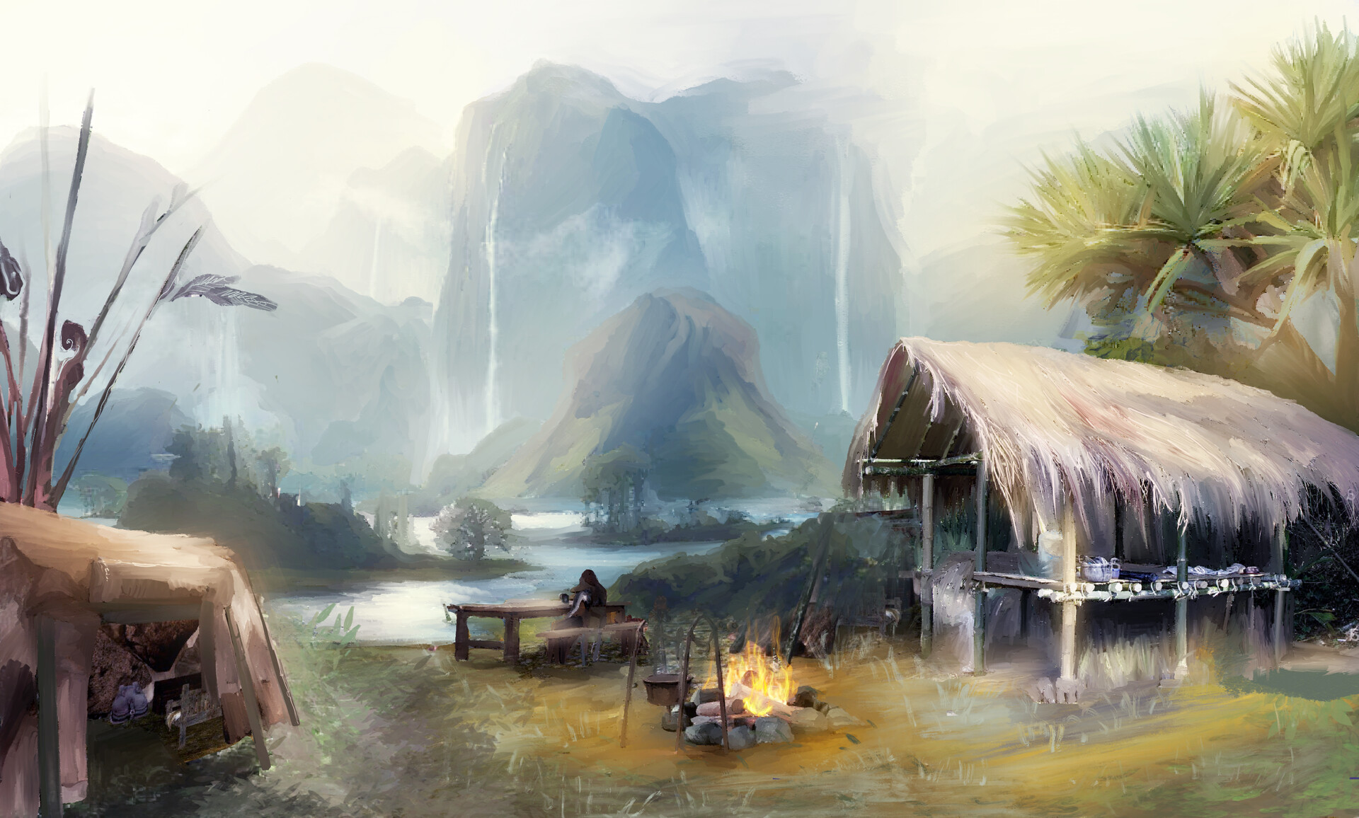 ArtStation - The Campsite