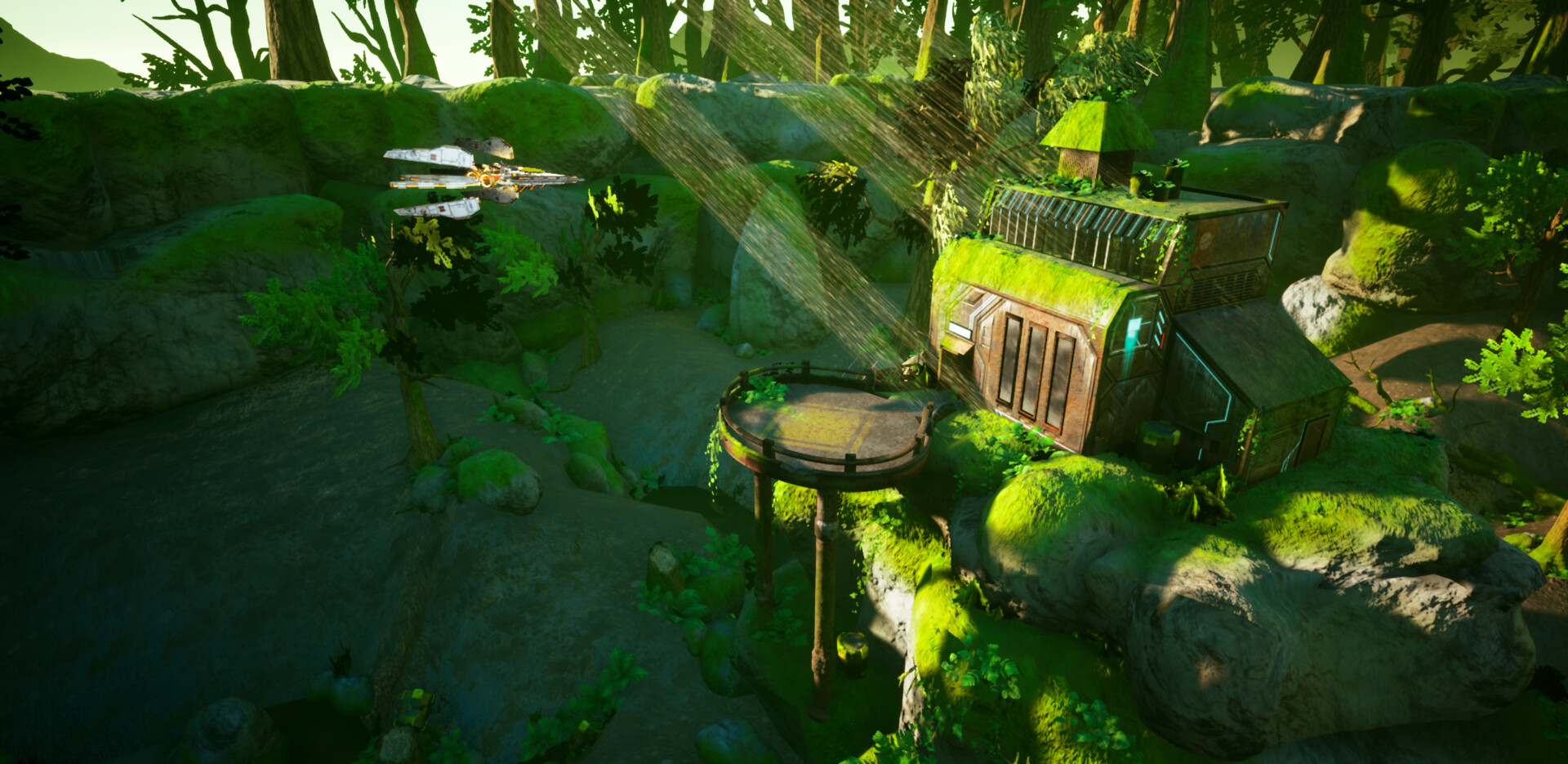 Shane Martinez - "Abandoned Sci-Fi Laboratory"