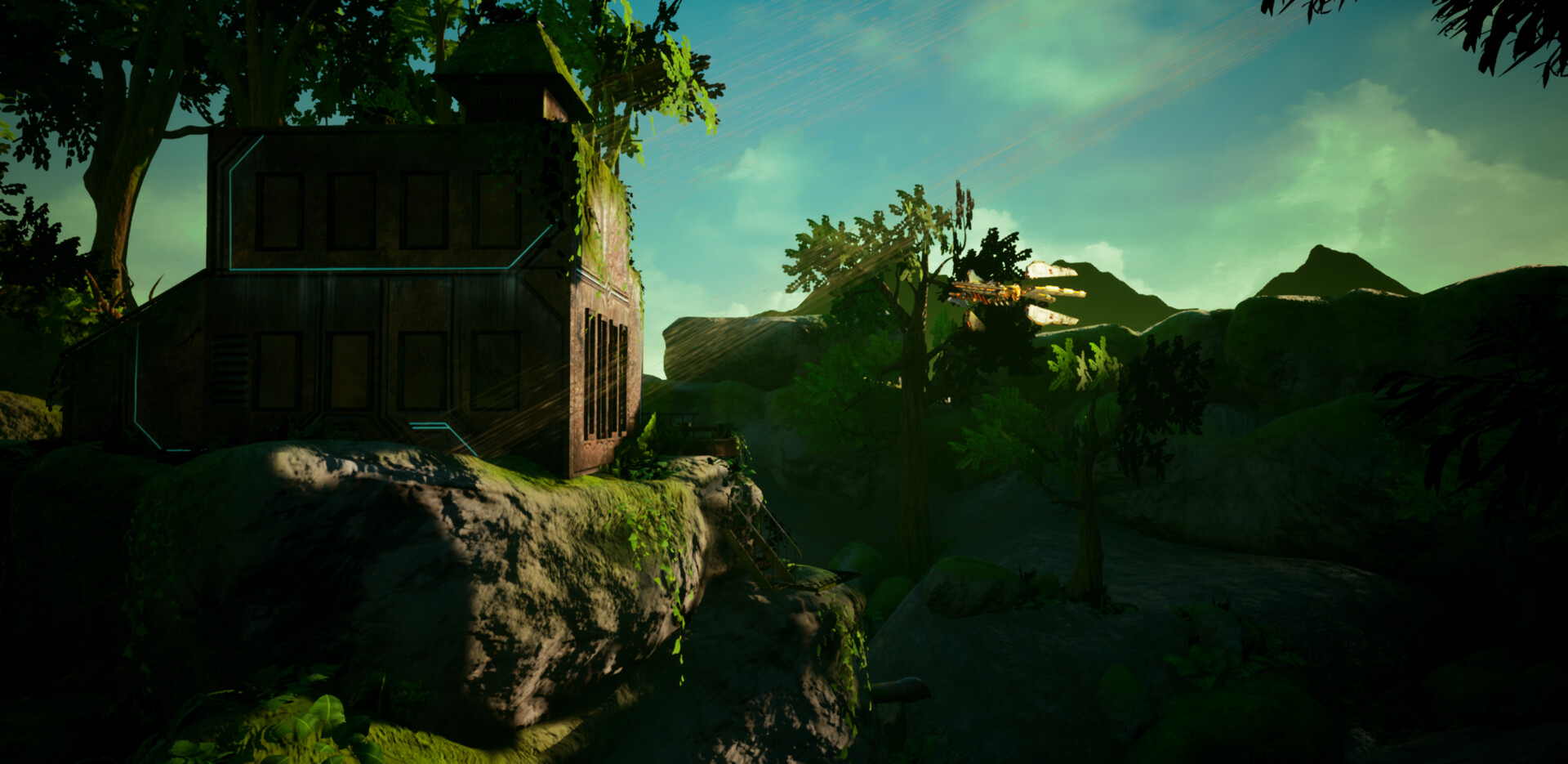 Shane Martinez - "Abandoned Sci-Fi Laboratory"