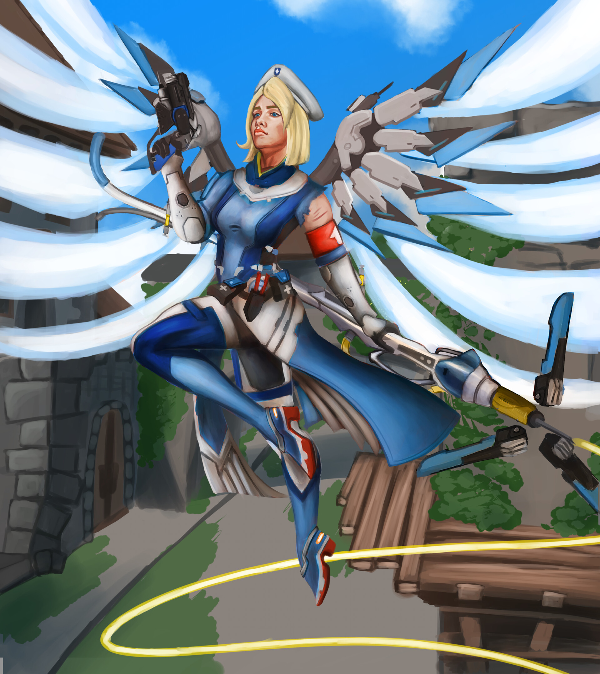 ArtStation - Angela "Mercy" Ziegler