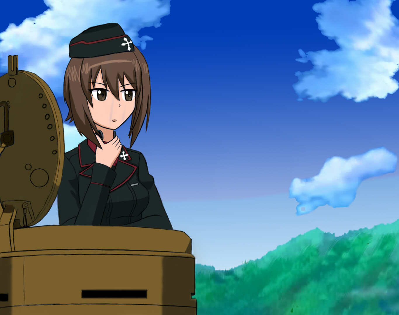 ArtStation - Maho Nishizumi