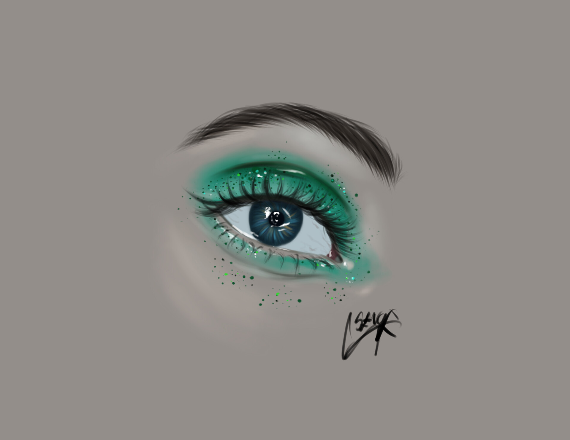 ArtStation - green eye