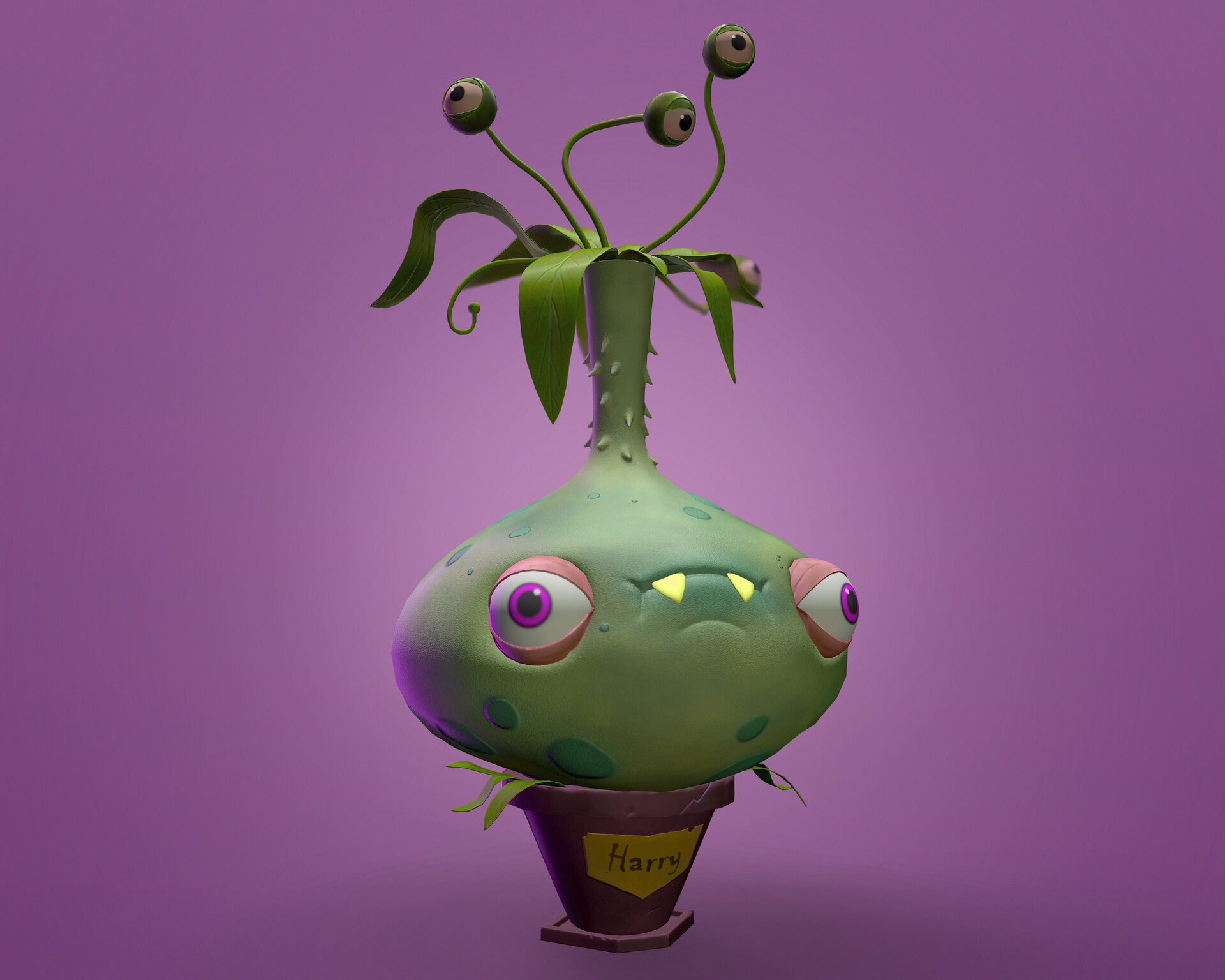 ArtStation - Monster plant