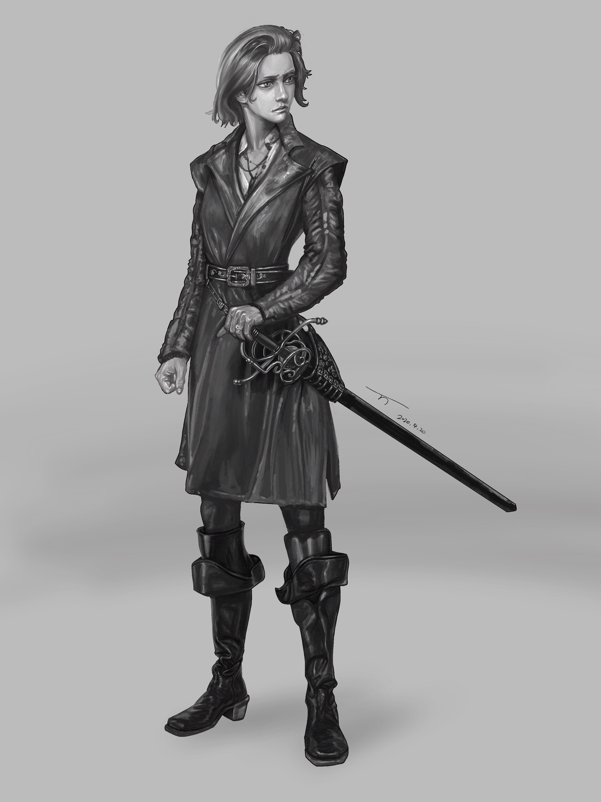 ArtStation - woman warrior