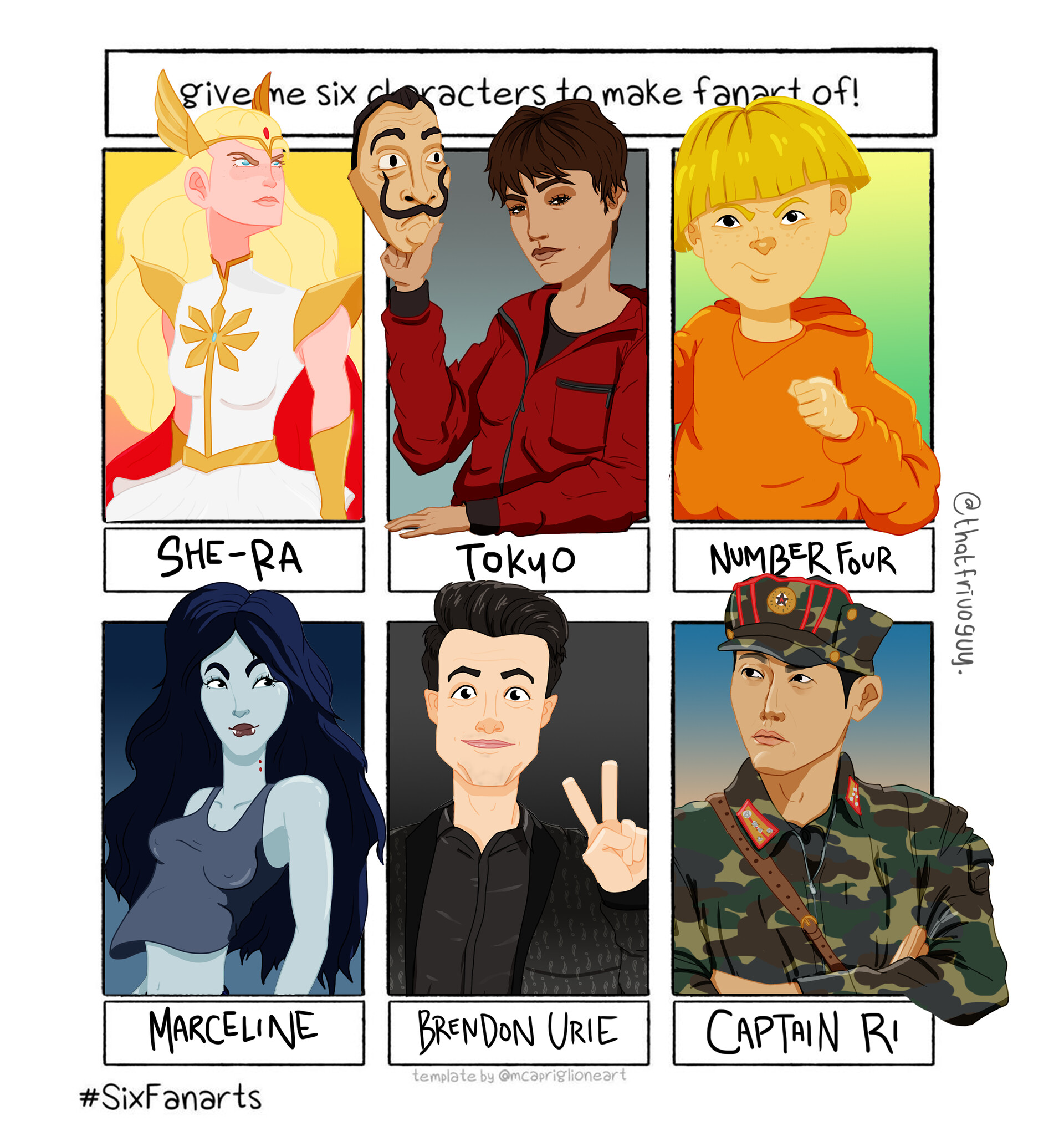 ArtStation - Six Fanarts Challenge