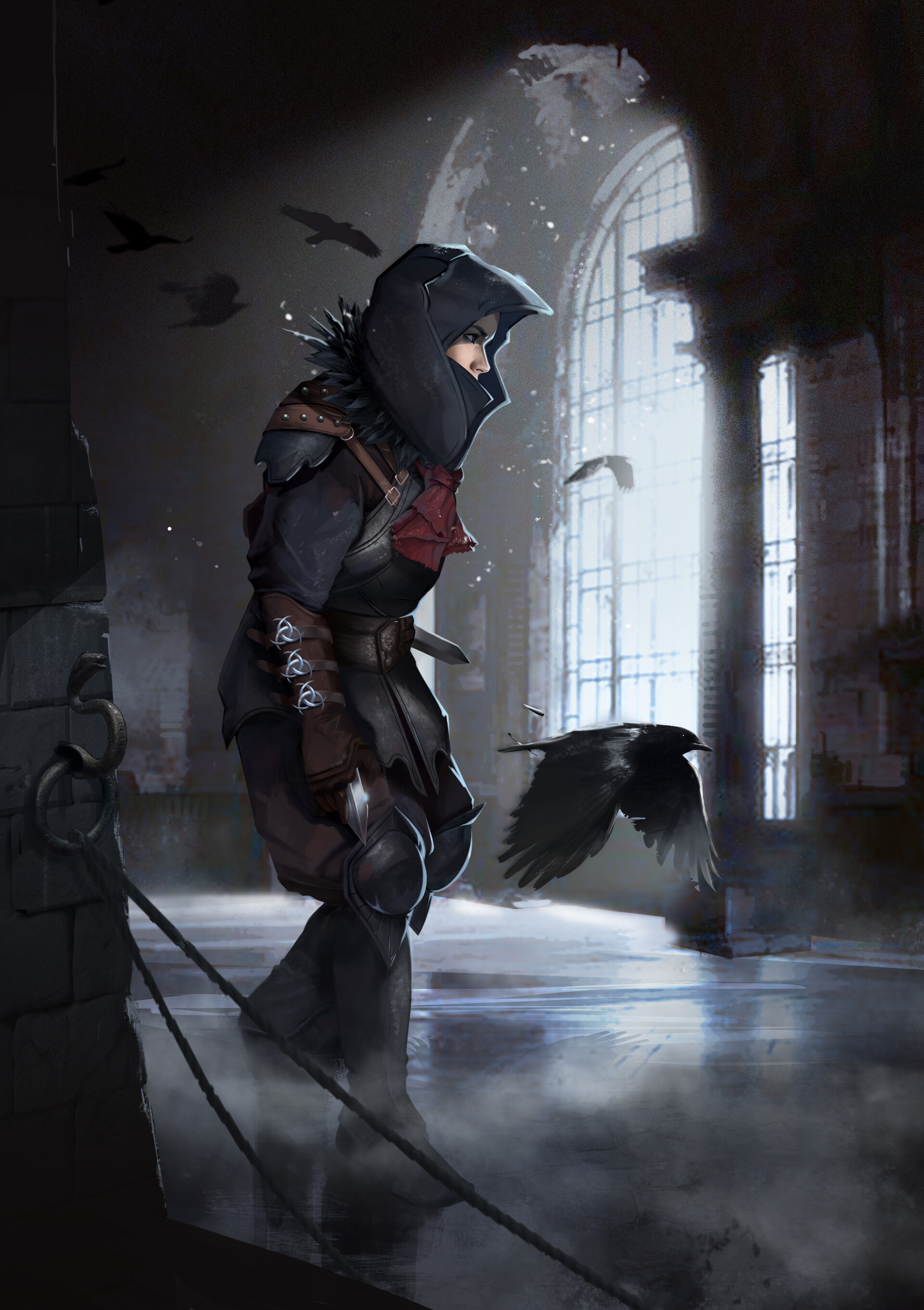 ArtStation - Crow of Assassin's Creed