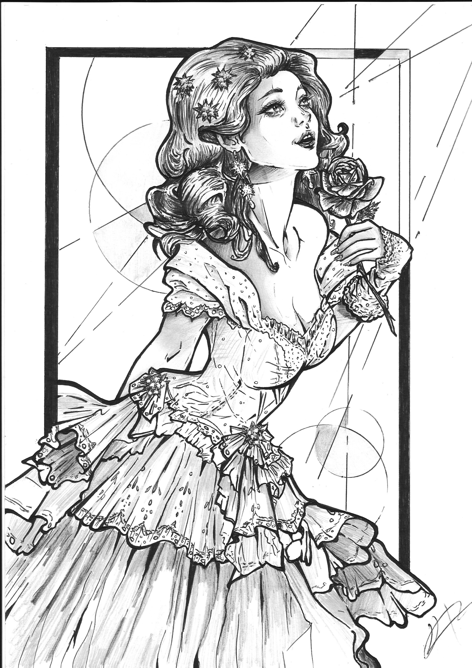 phantom of the opera coloring book