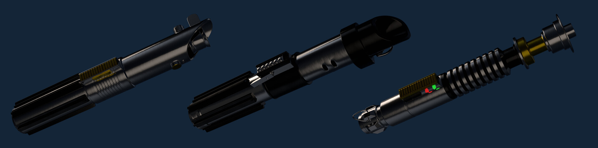 MDSimpson - Lightsabers - Modelling Practice