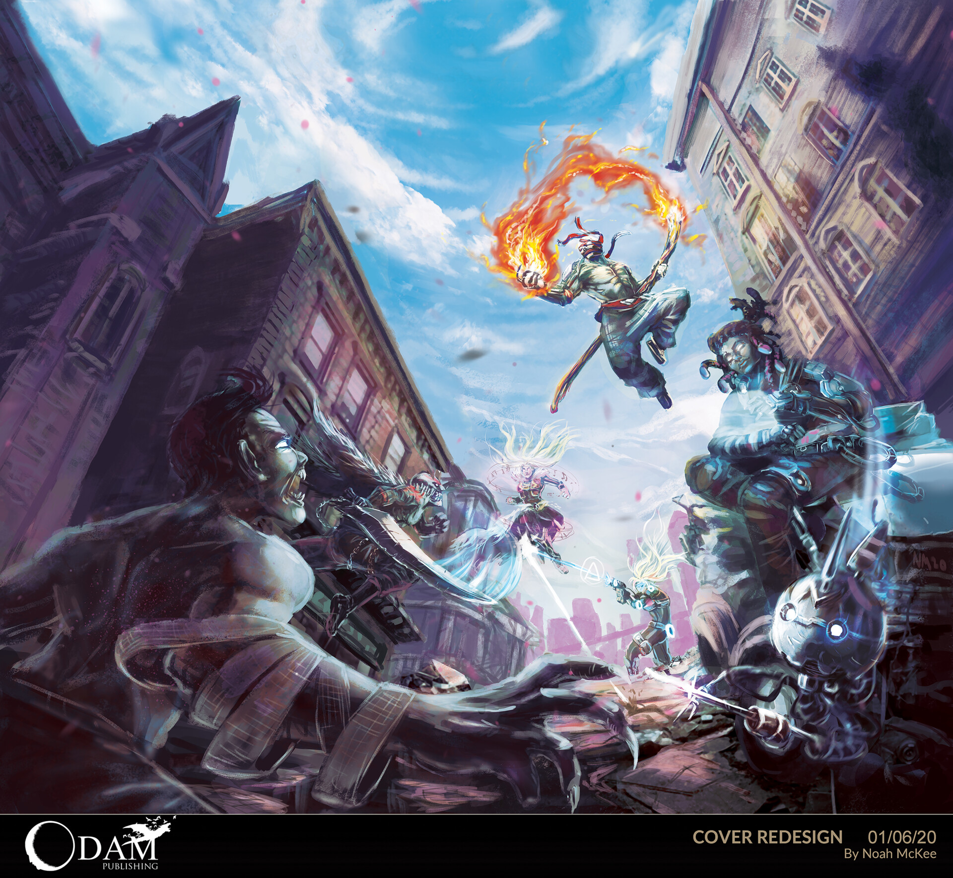 ArtStation - ODAM Cardweaver Cover