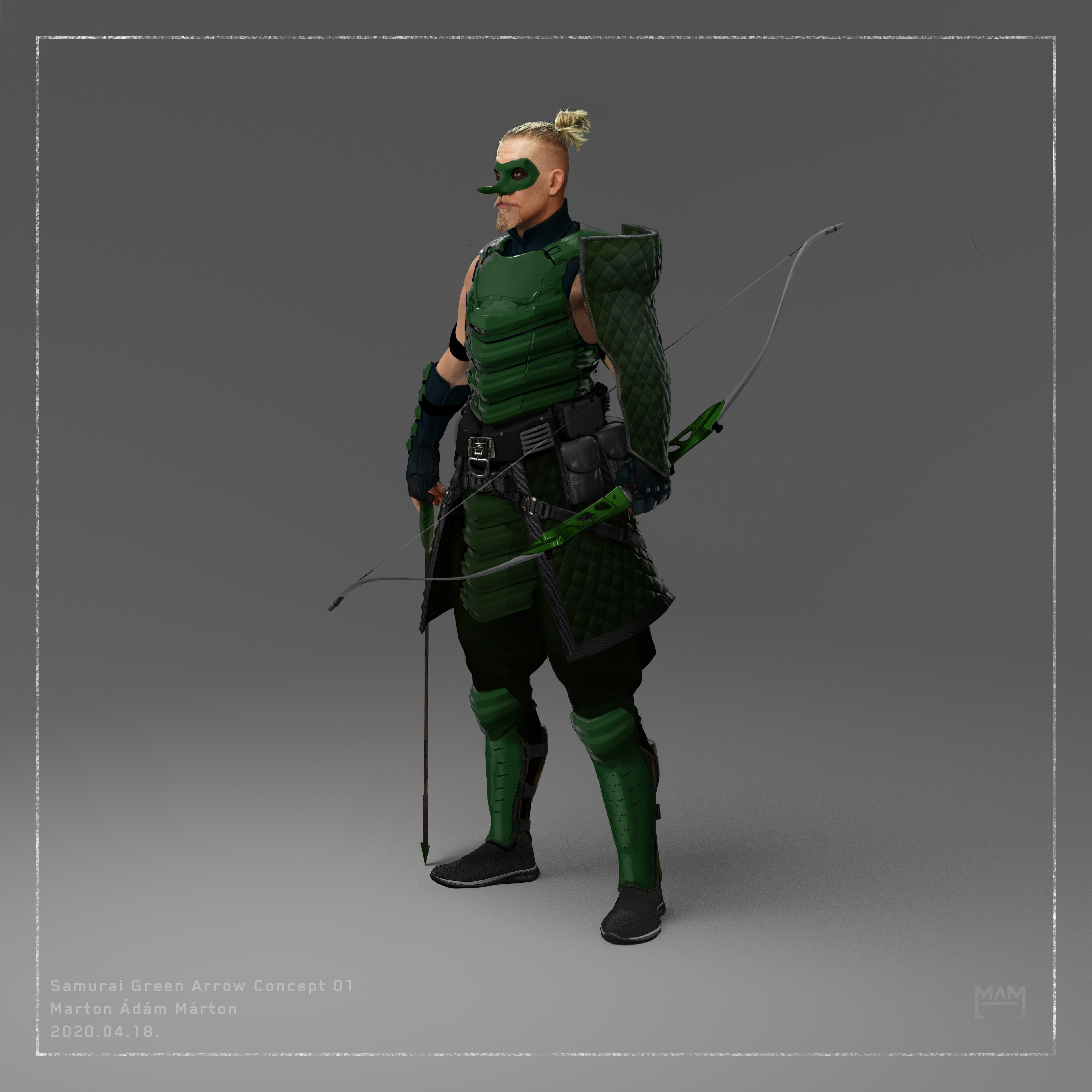 Marton Adam Marton - Samurai DC Characters