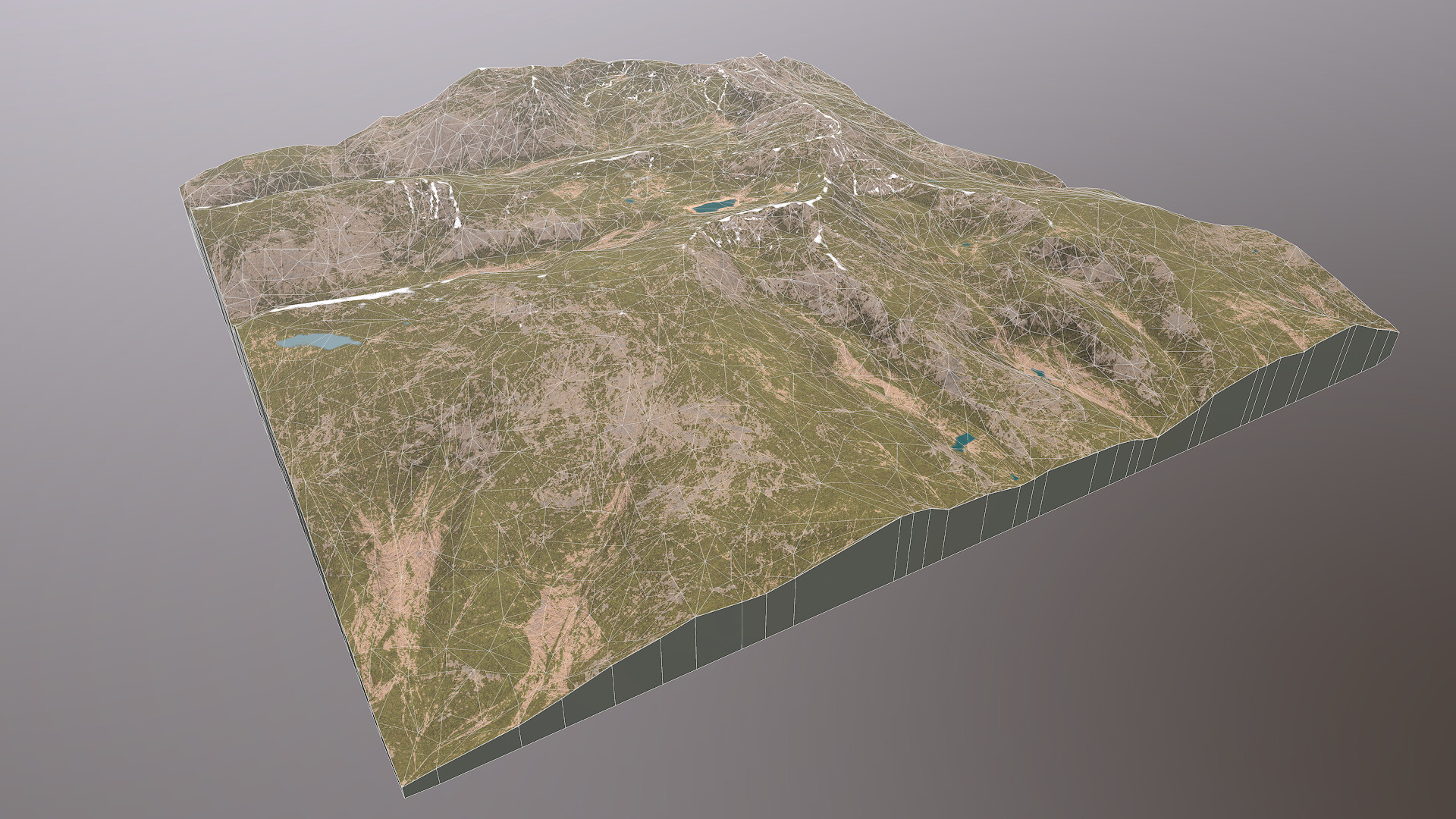 Andrew Baldridge - Distance Terrain Texturing Exercise