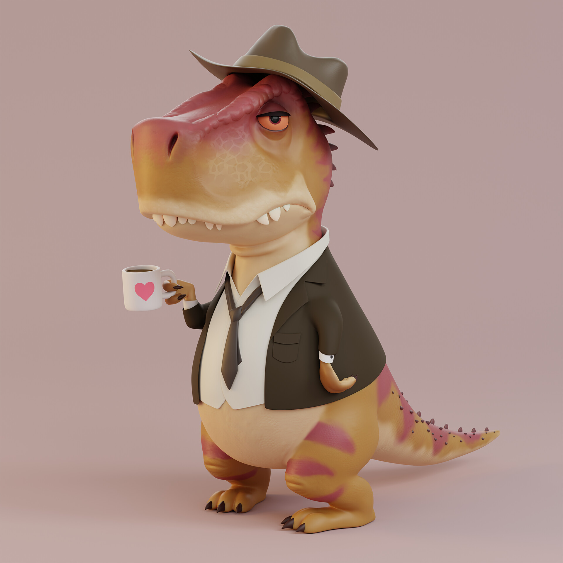 ArtStation - Business T-Rex