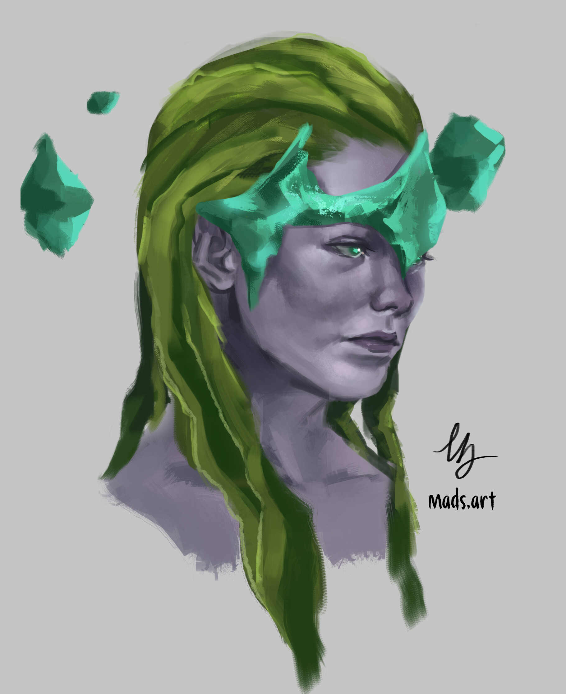 ArtStation - MK11 - Cetrion Portrait