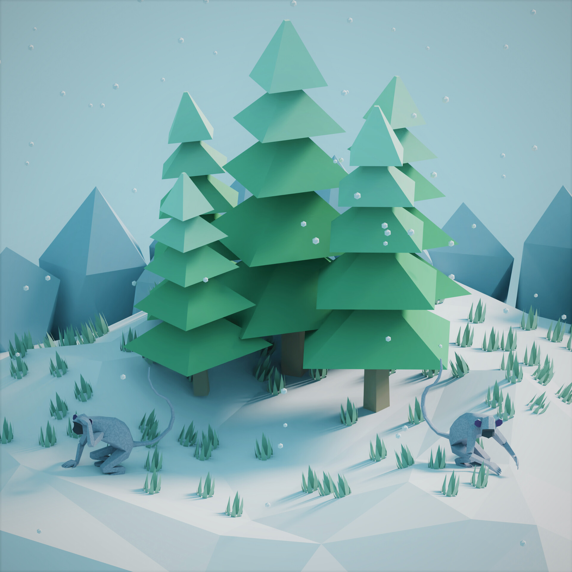 ArtStation - LowPoly Art 2