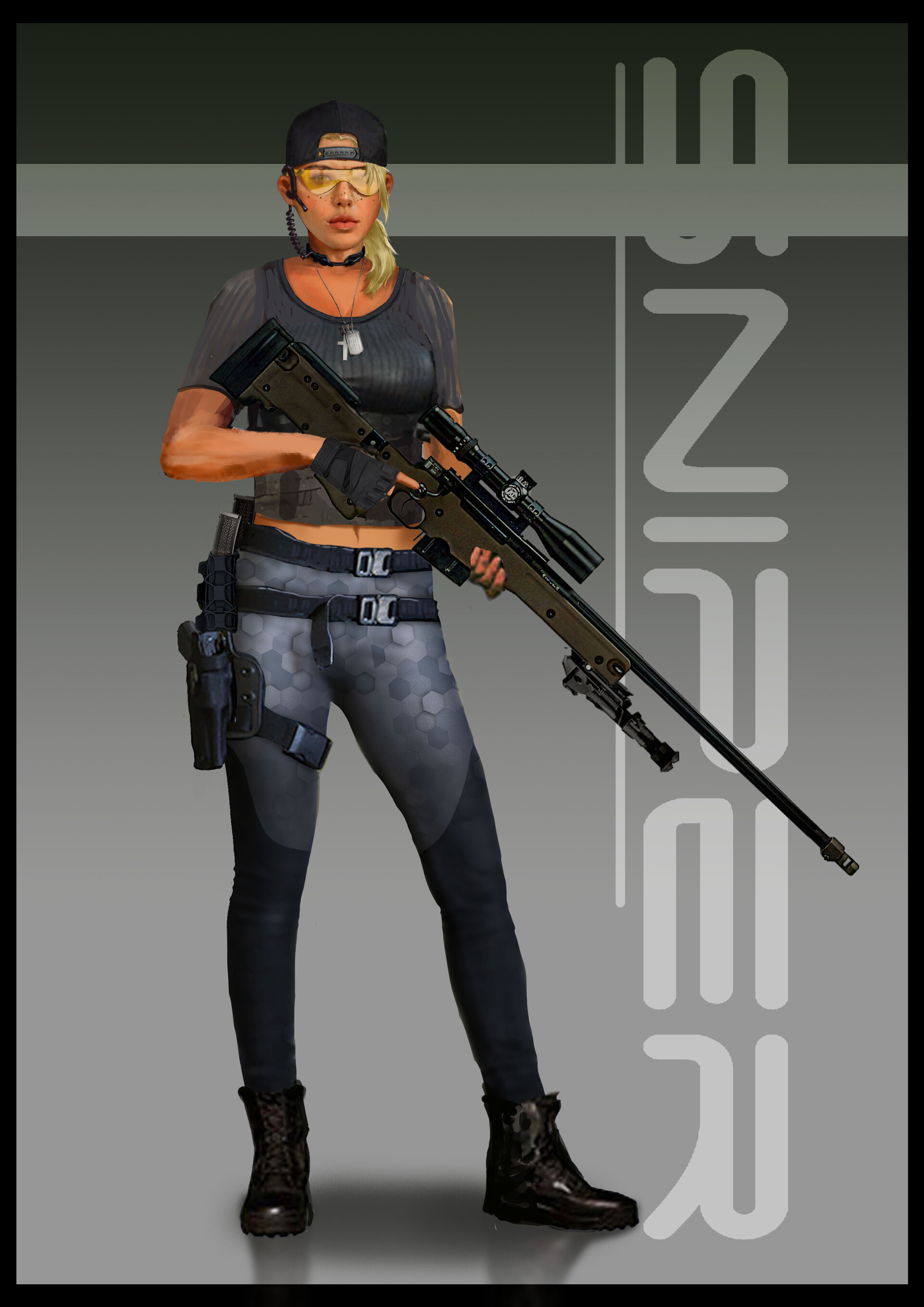 ArtStation - Sniper-details