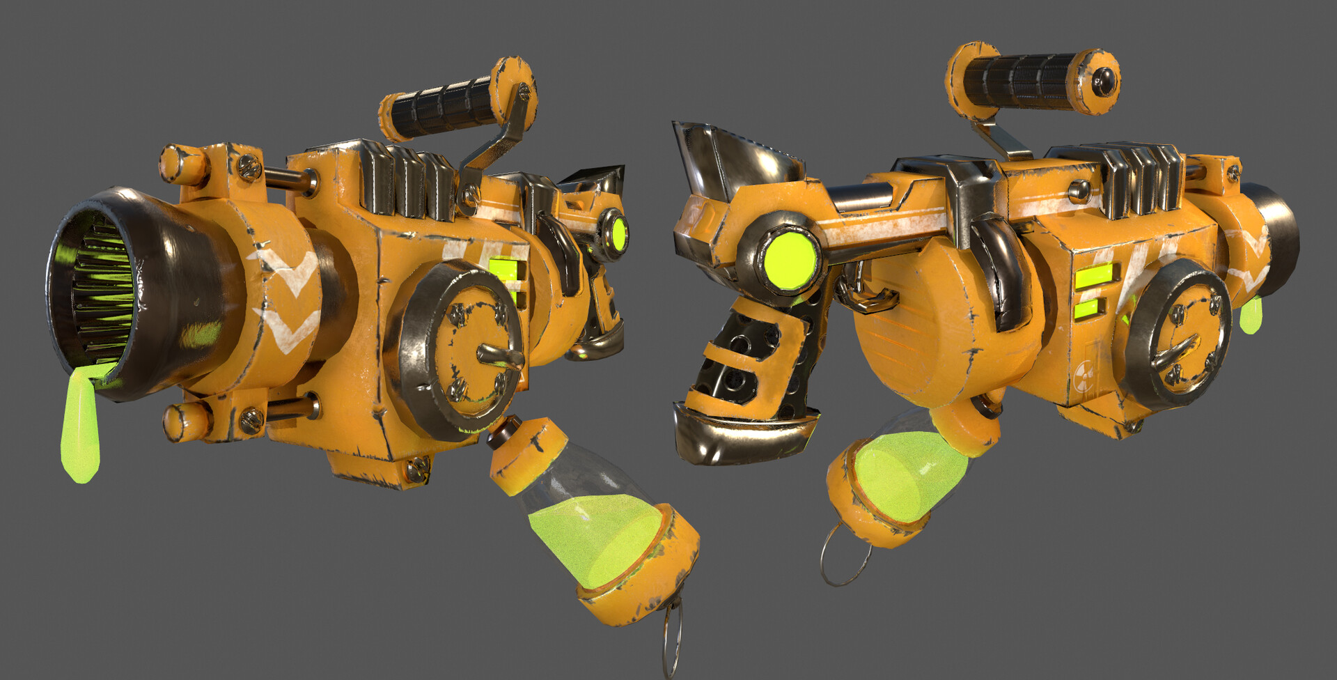 ArtStation - Yellow gun