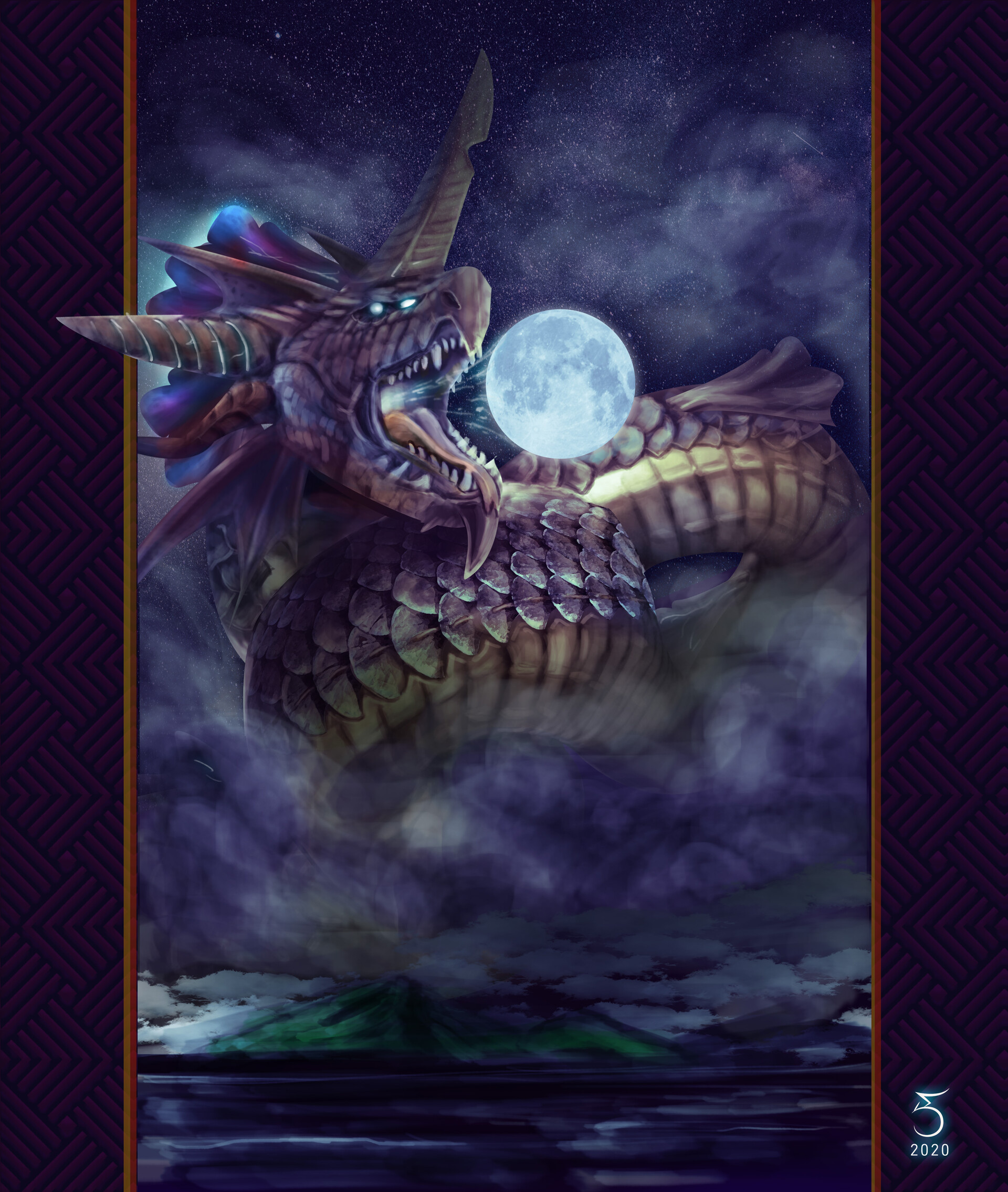 Bakunawa by Carlo Salandanan : r/ImaginaryWorldEaters