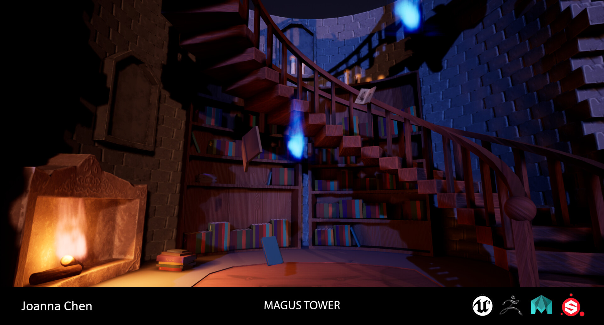 ArtStation - Magus Tower (2019)