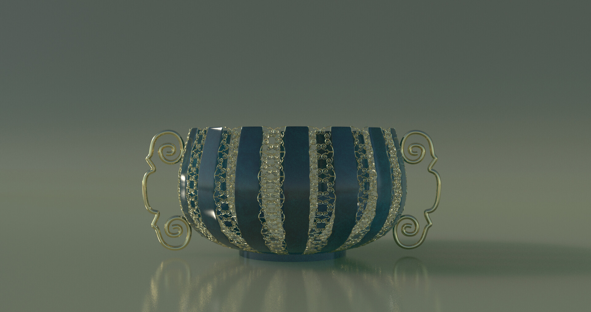 Junqi Zhang - [Houdini] Curve Ornament