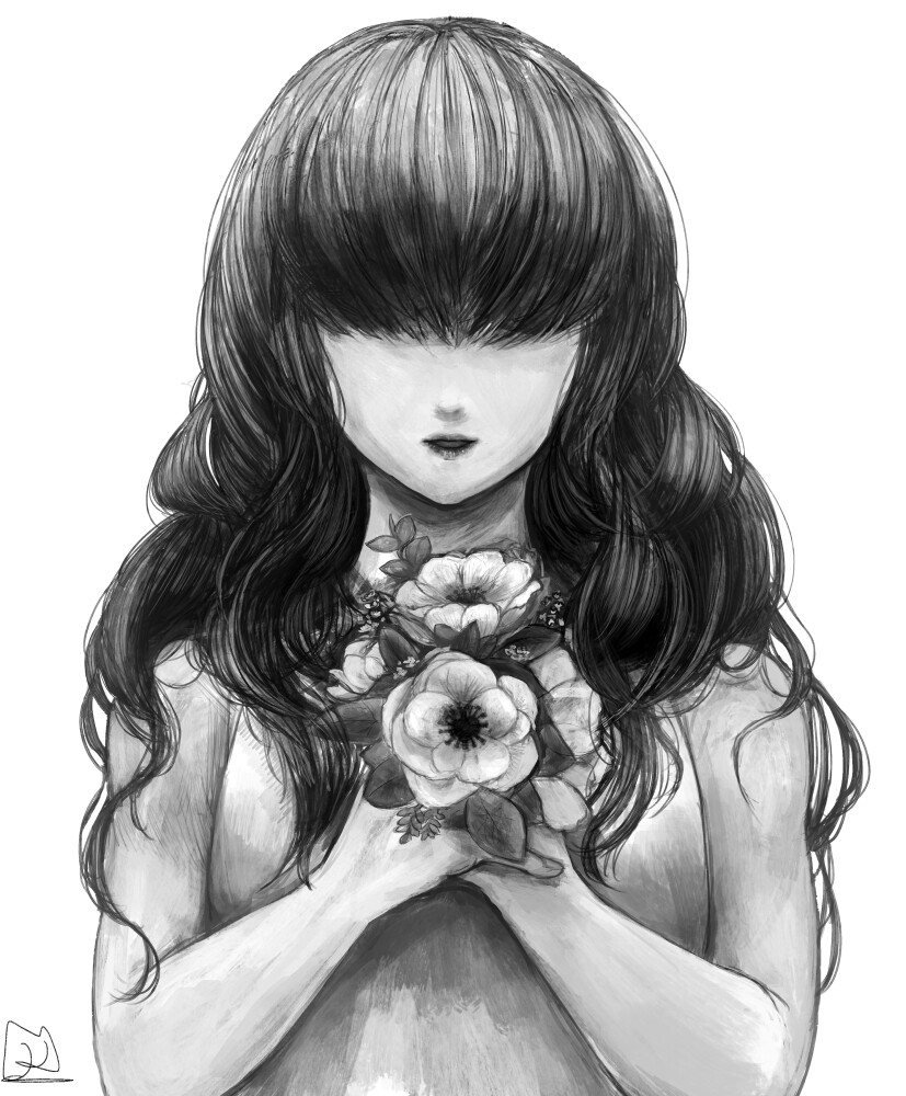 ArtStation - Anemone girl
