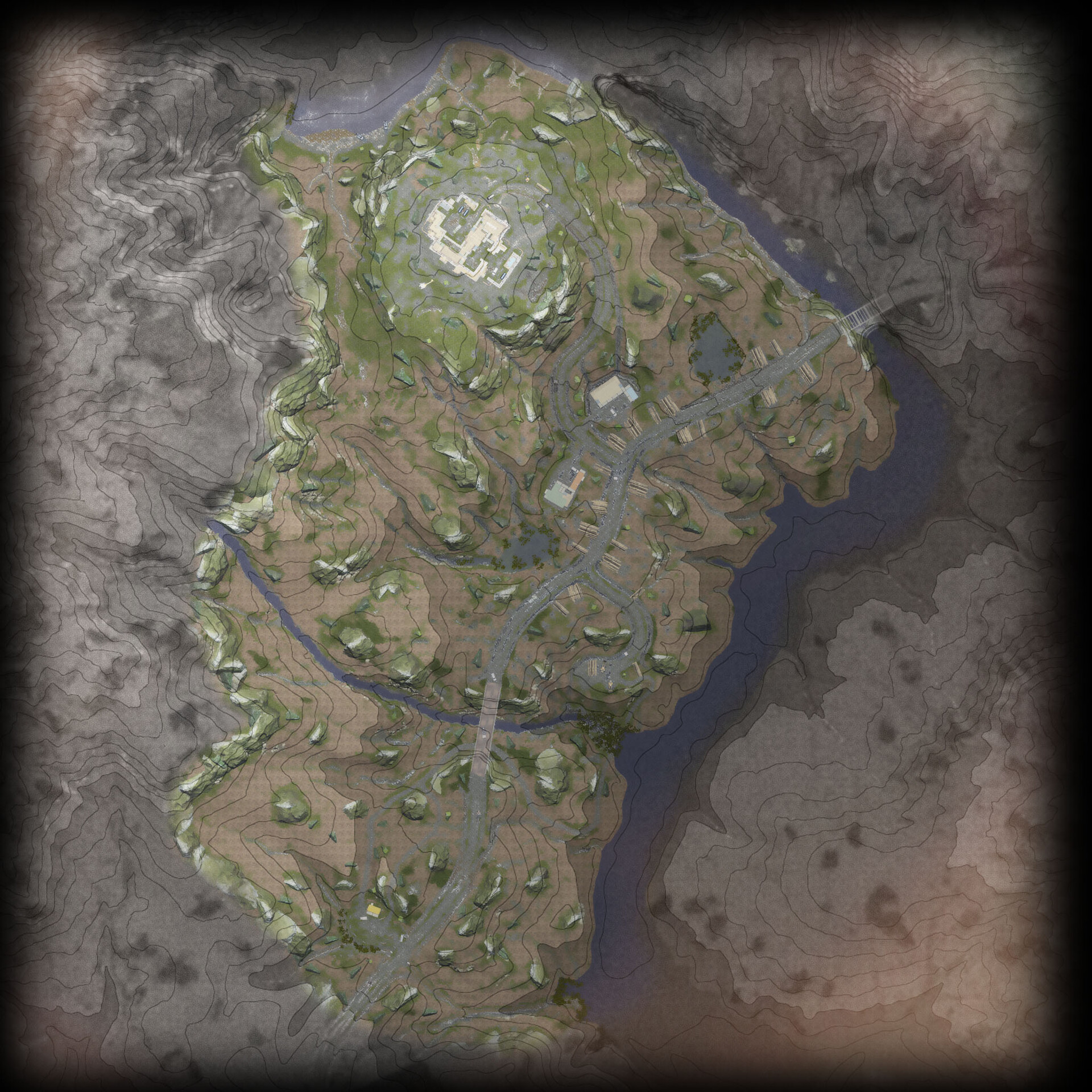 ArtStation - Overview Image for Wolf-land