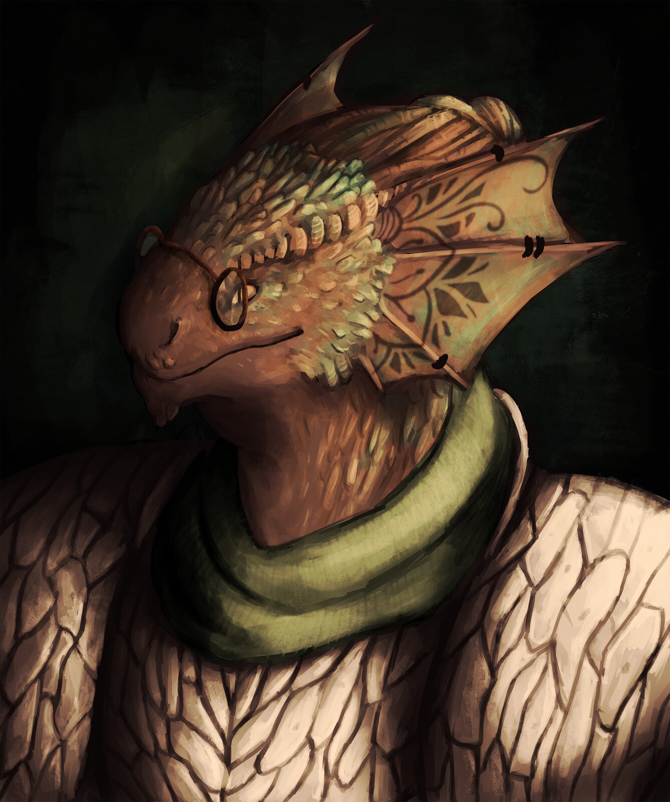 Becca Marshall - D&D Character Portrait