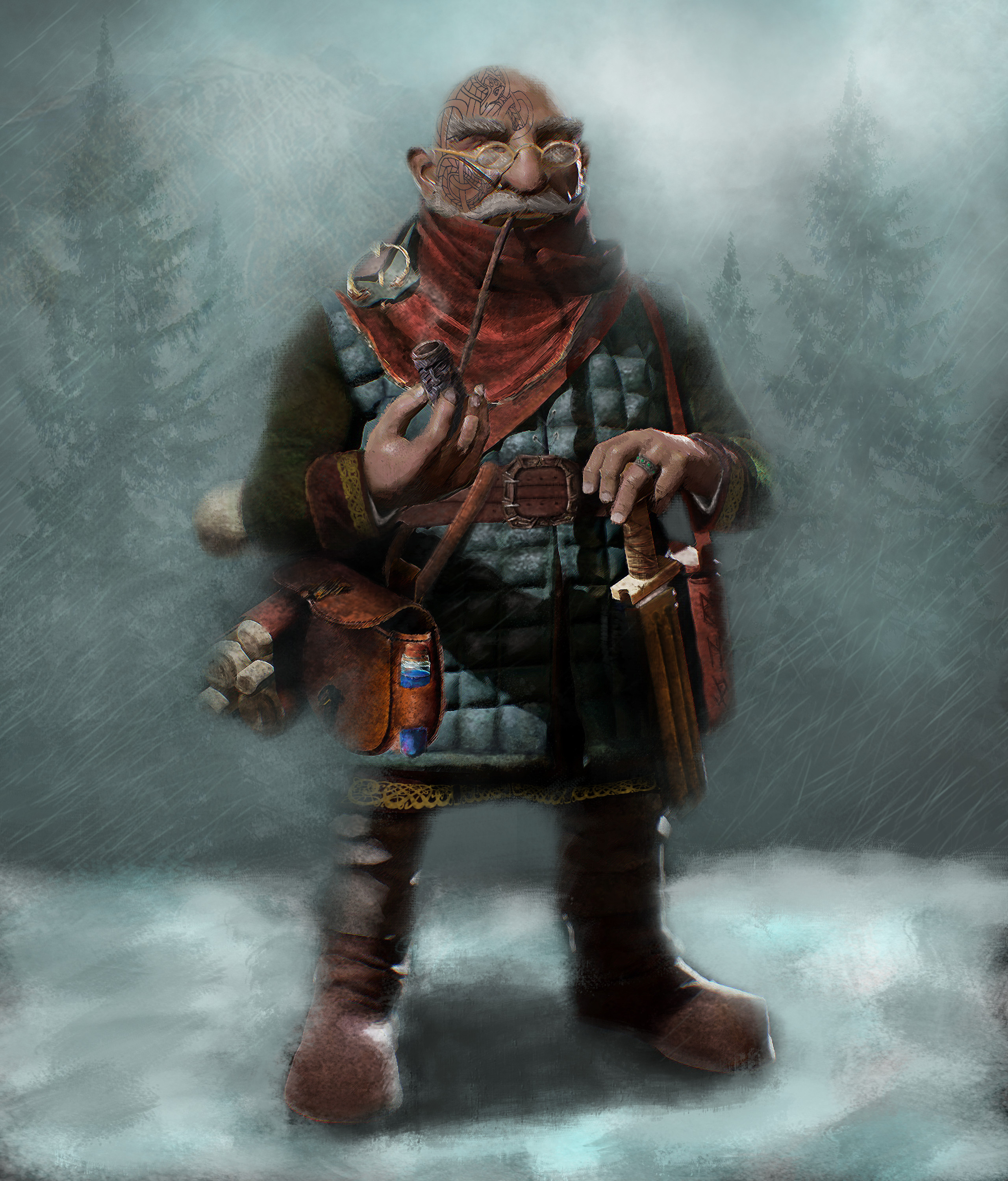 Dwarf Scholar by Musa Binboga : r/ImaginaryDwarves