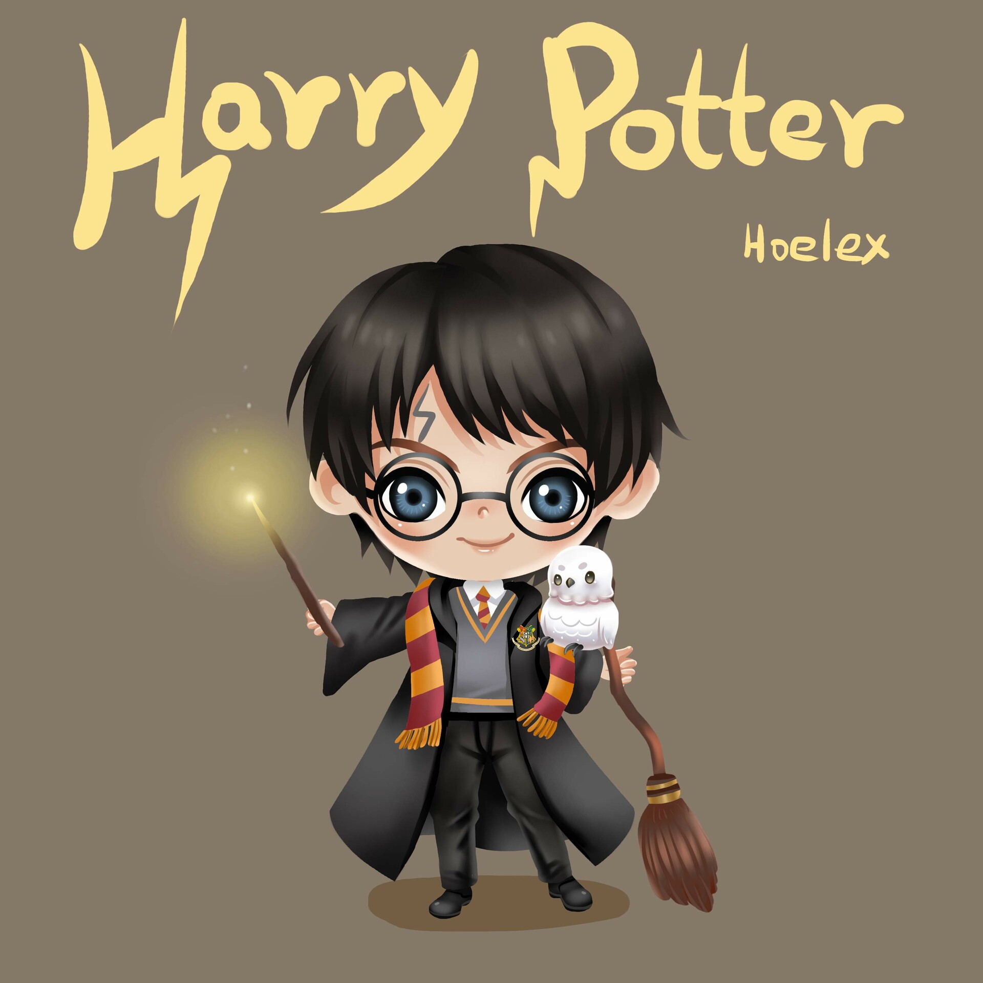 ArtStation - ★【心夢二等身Q版-《哈利波特Harry Potter》】