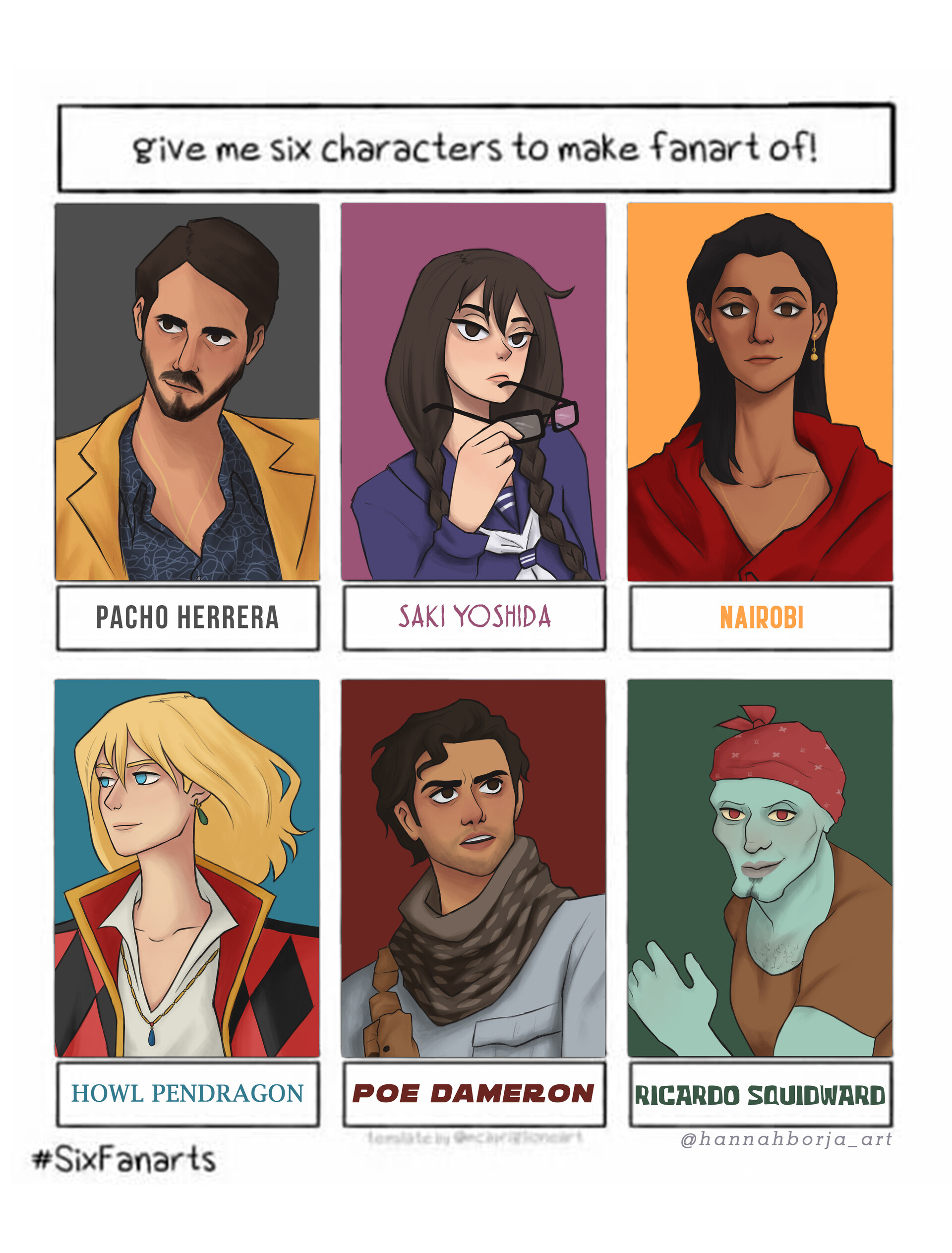 ArtStation - #SixFanArts