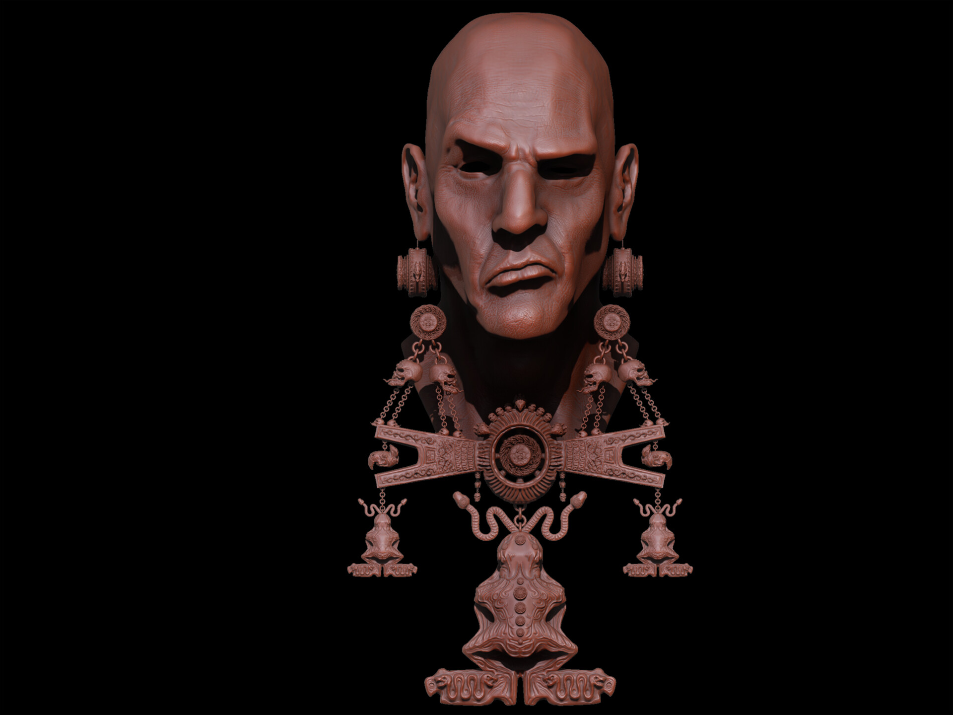 ArtStation - Montezuma II, Tlatoani of the Aztec