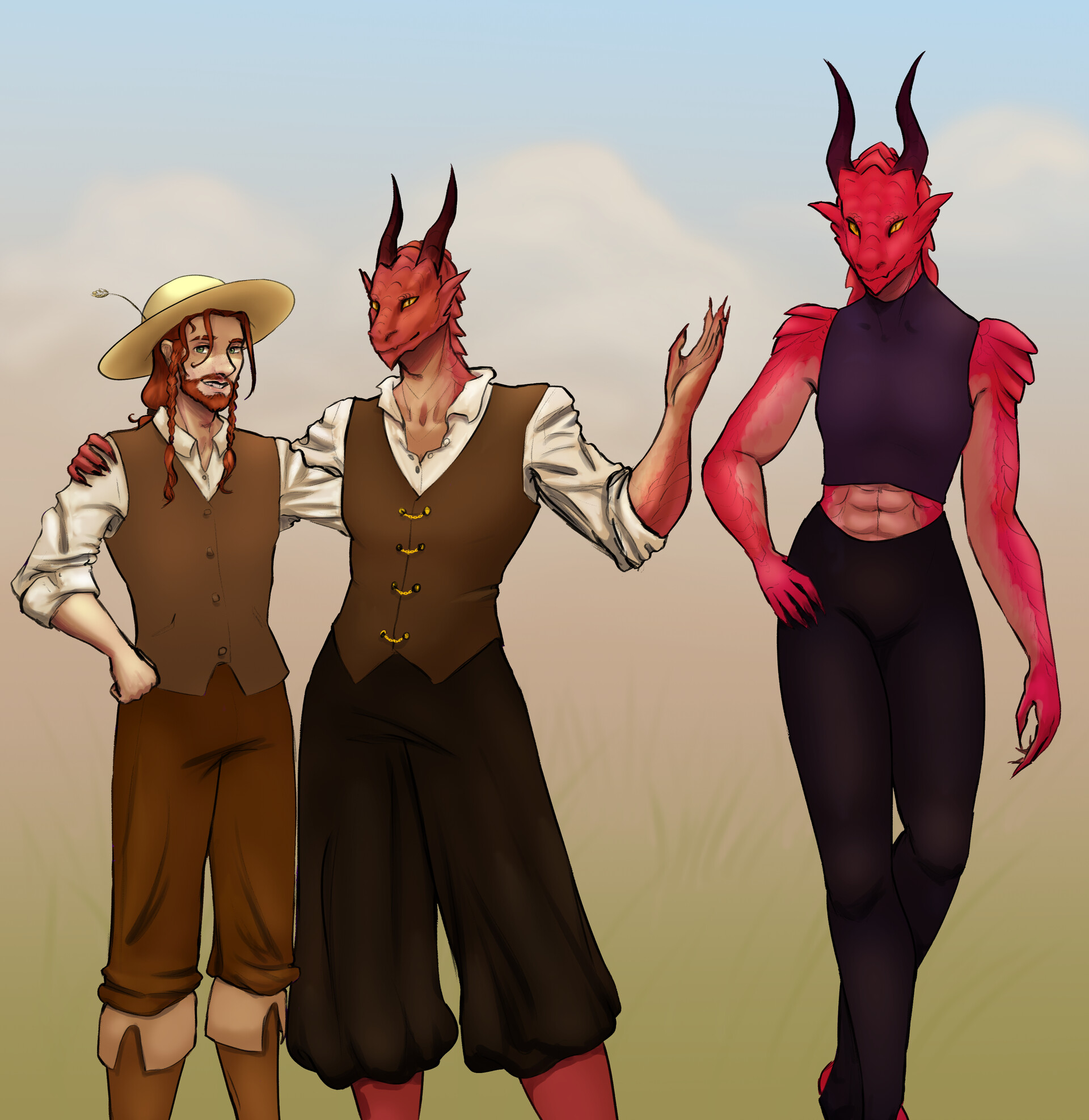 ArtStation - Fergus and Fam