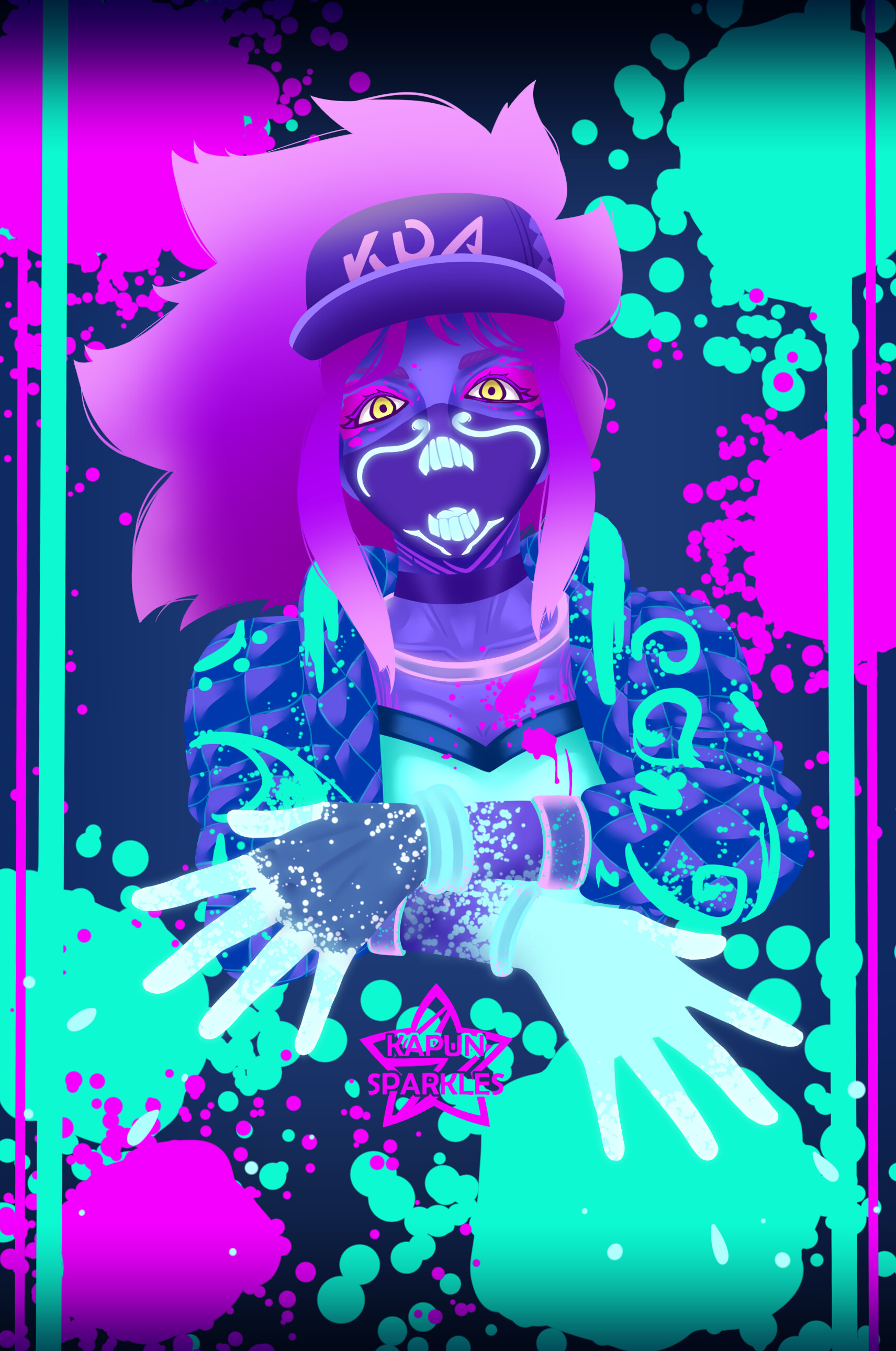 ArtStation - KDA Akali