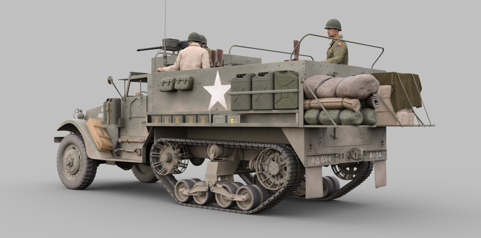 Westfield 3d - M3A1 Half-Track