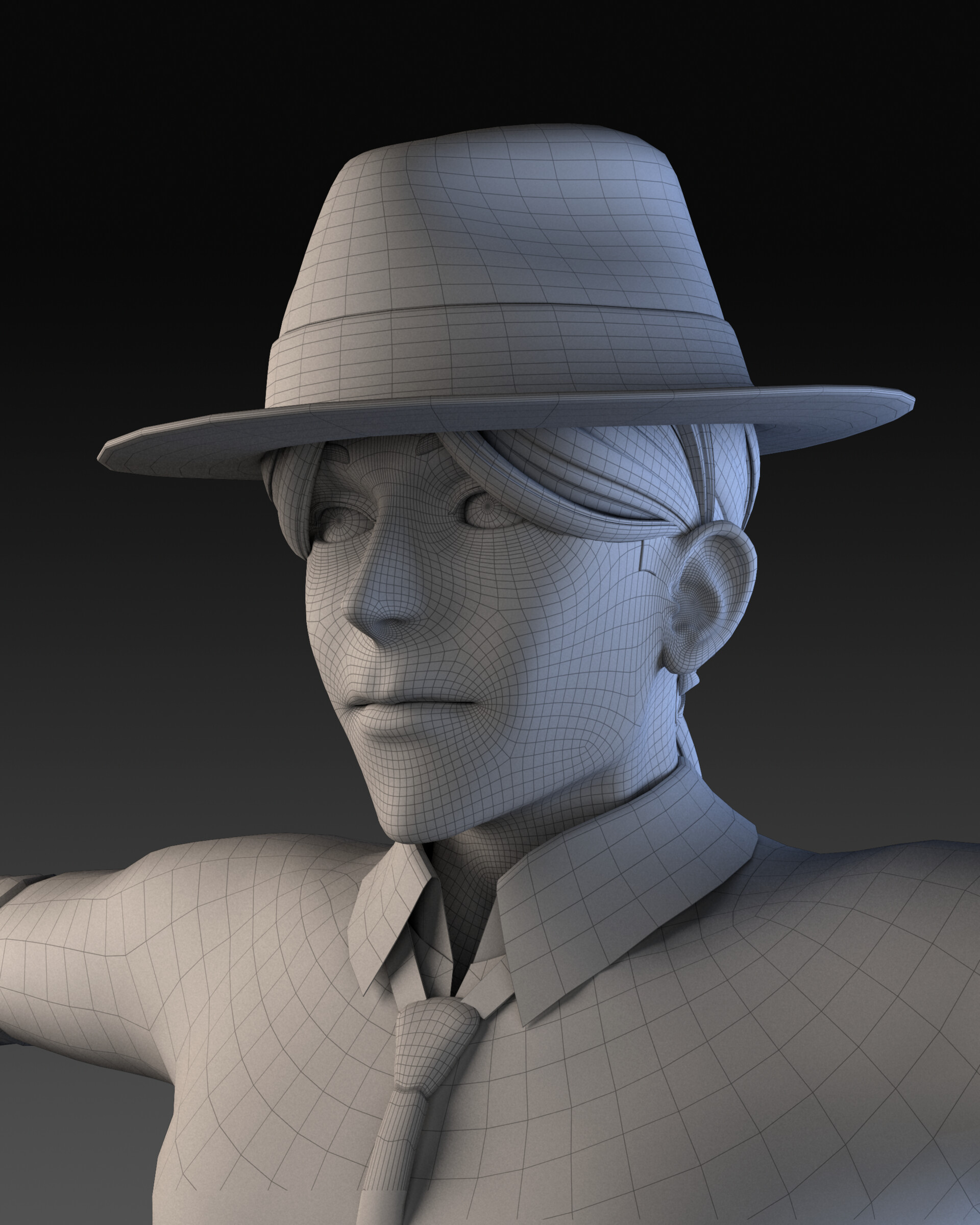 ArtStation - anthony anime style based character