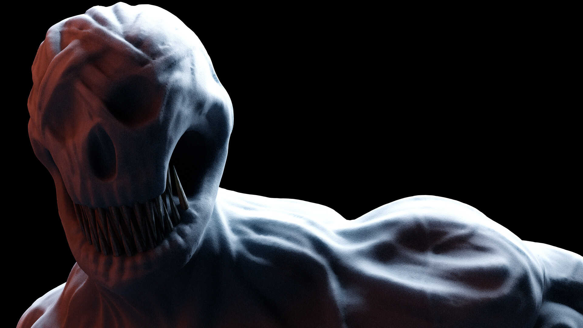 ArtStation - SCP-3456 | The Orcadian Horsemen (Original Sculpt)