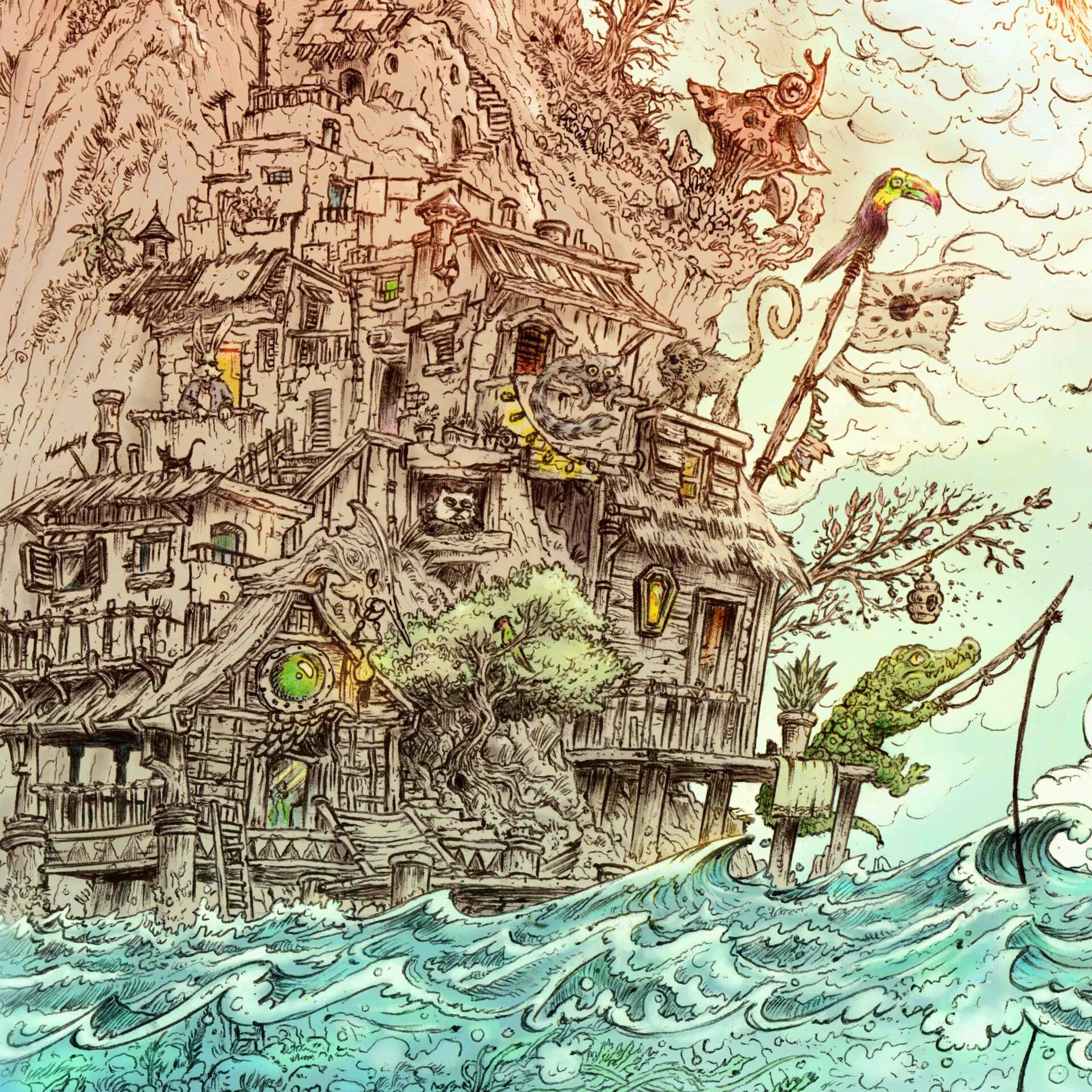 ArtStation - Mr Parrot & Co (Details #5)