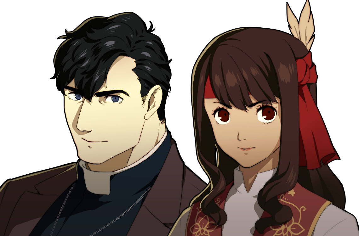 ArtStation - Persona 5 headshot style