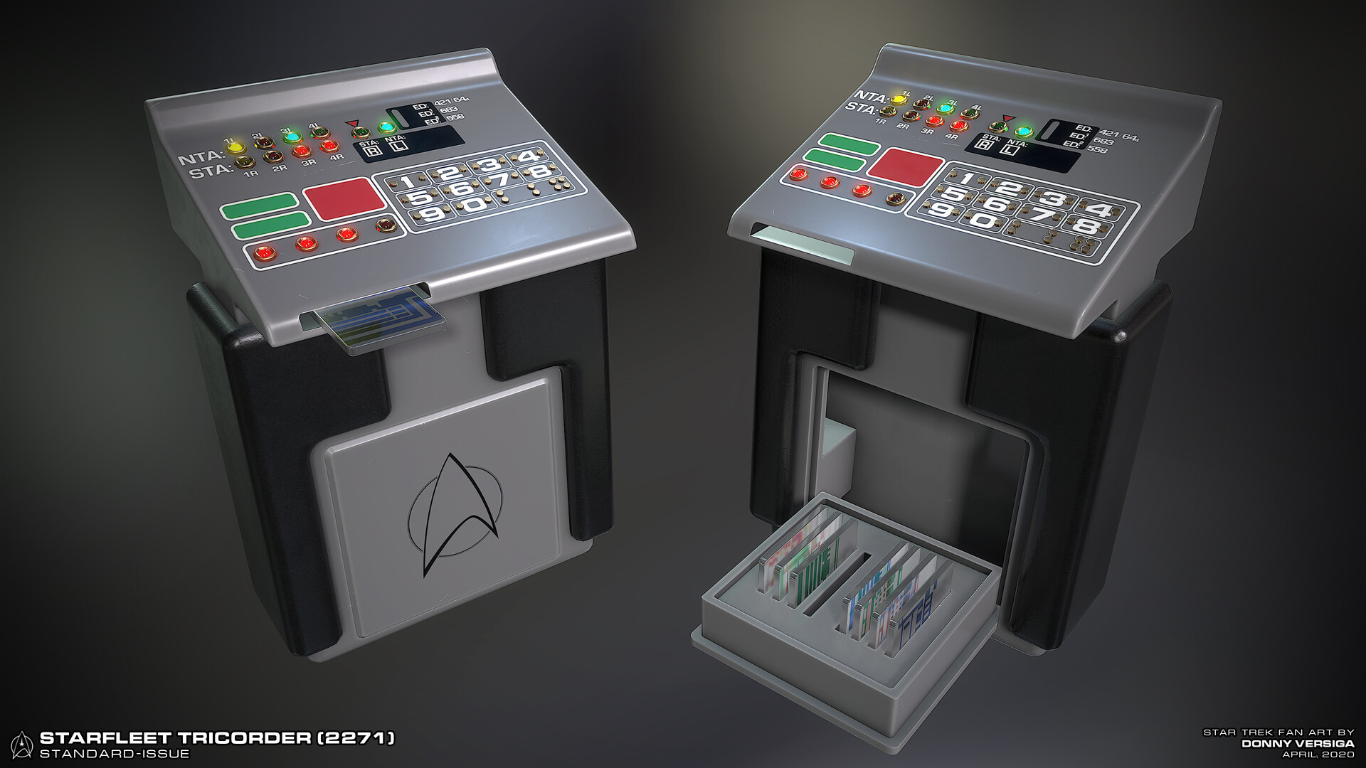 Donny Versiga - Starfleet Tricorder - Star Trek: The Motion Picture