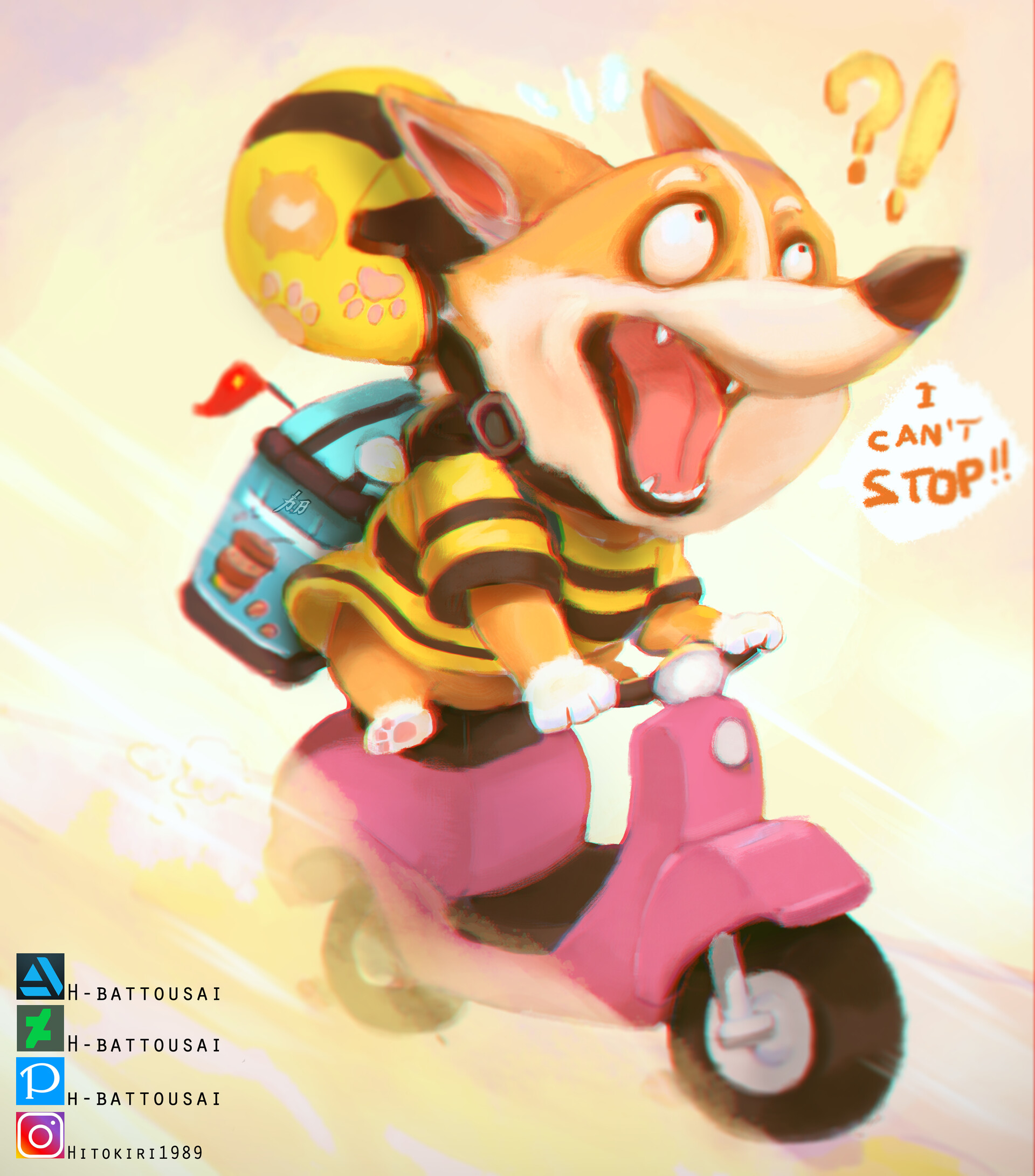 ArtStation - Corgi Delivery