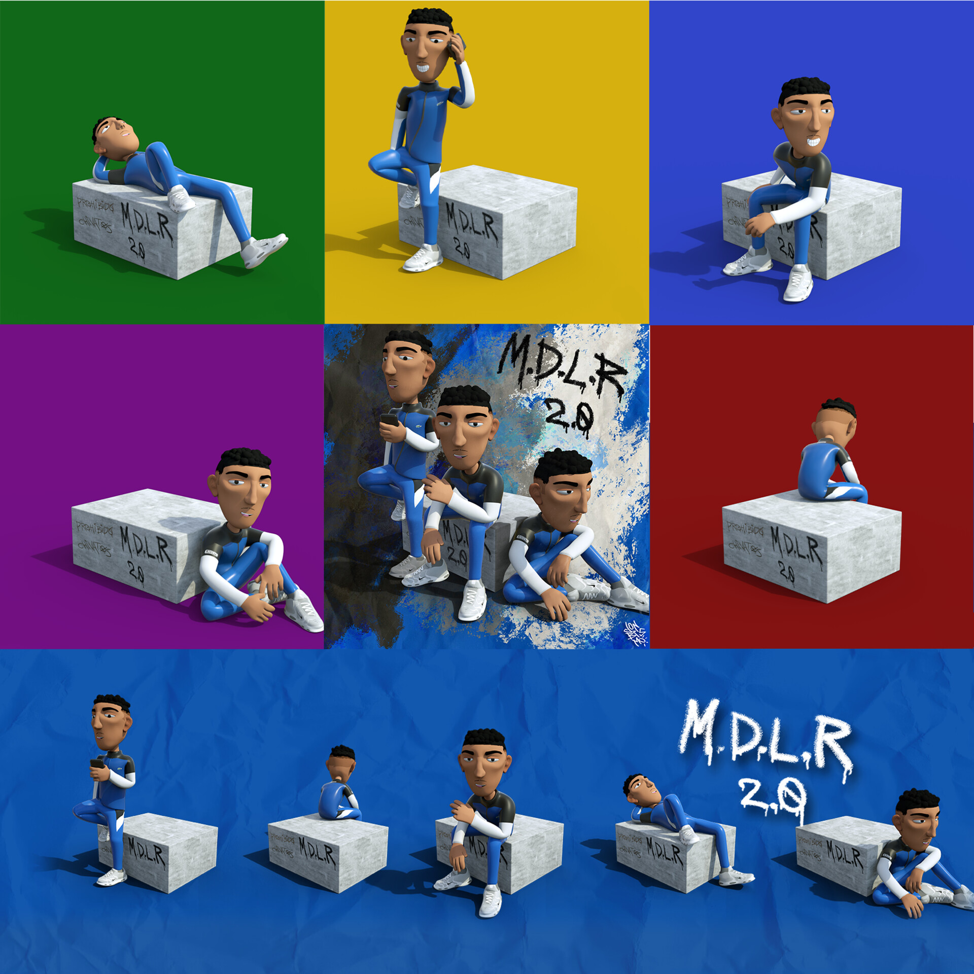 ArtStation - "MDLR 2.0" 3D ANIMATIONS