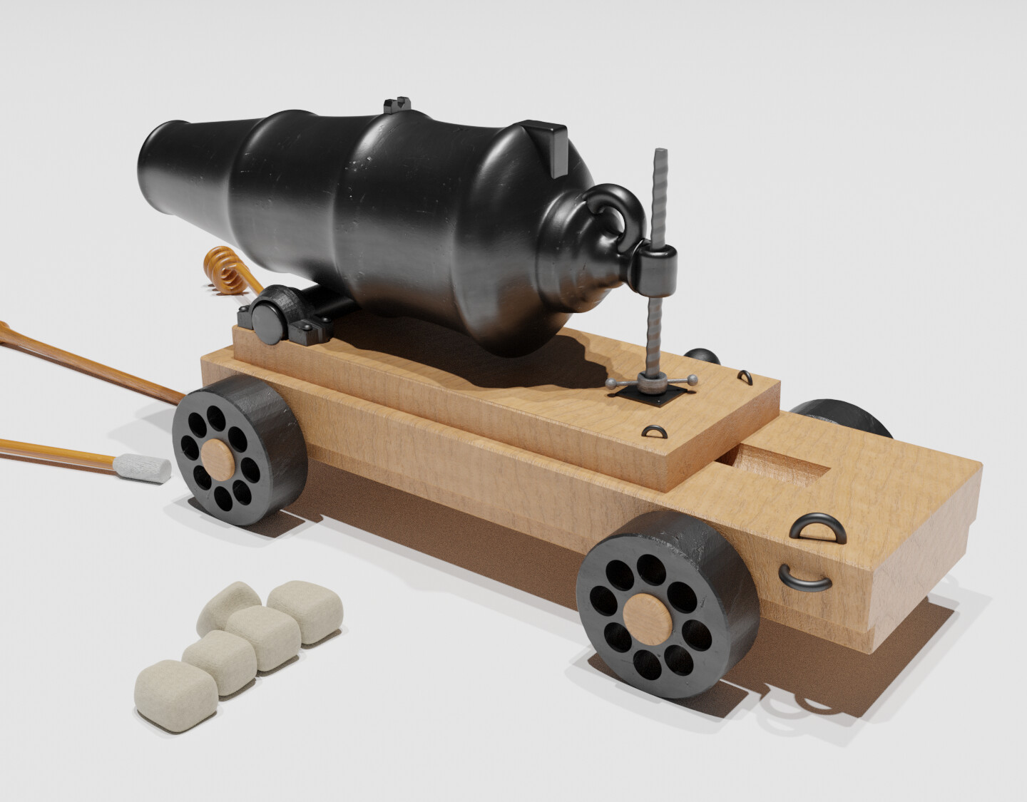 Isa Dahdouli - Generic Carronade Cannon