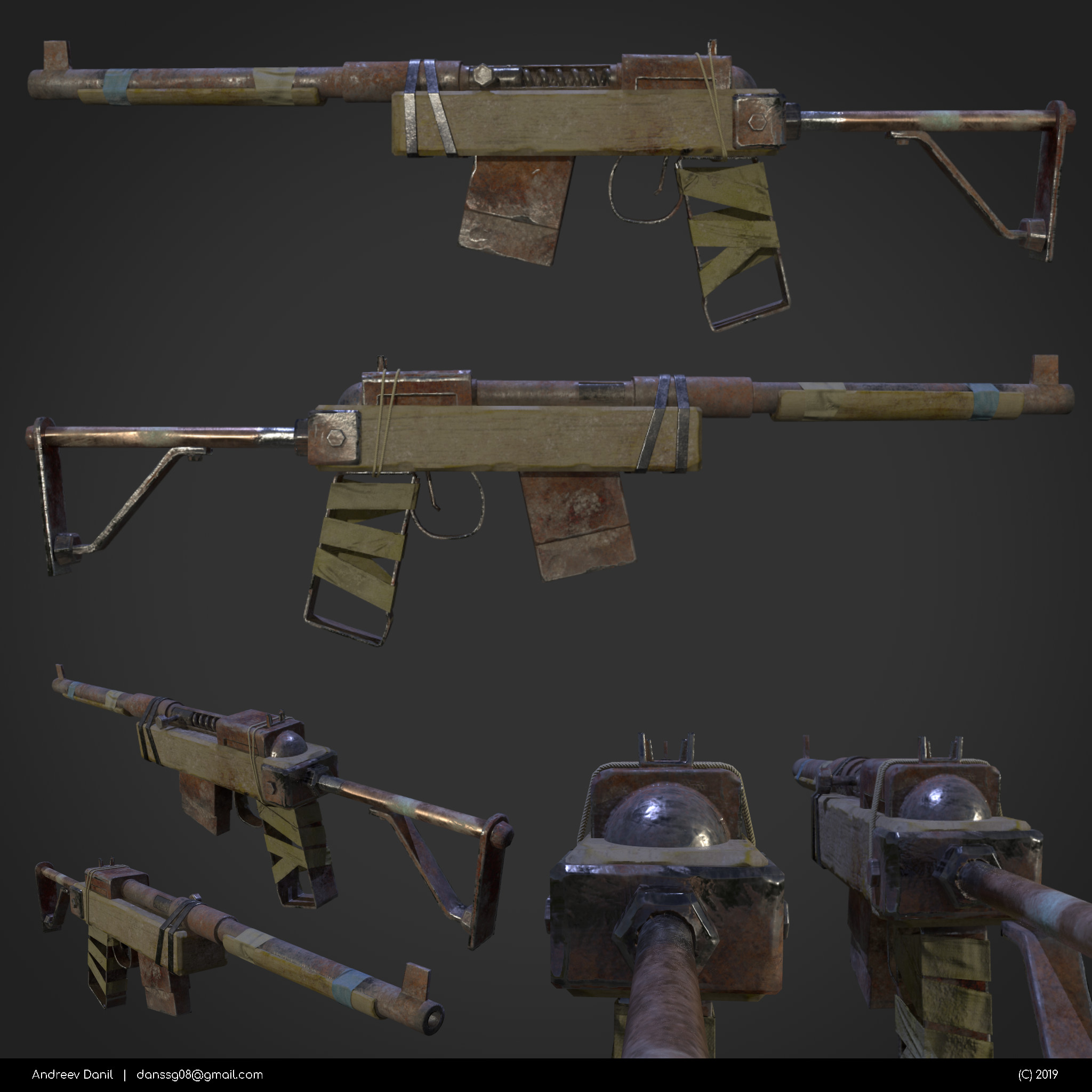 Danil Andreev - Rust Semi-automatic rifle