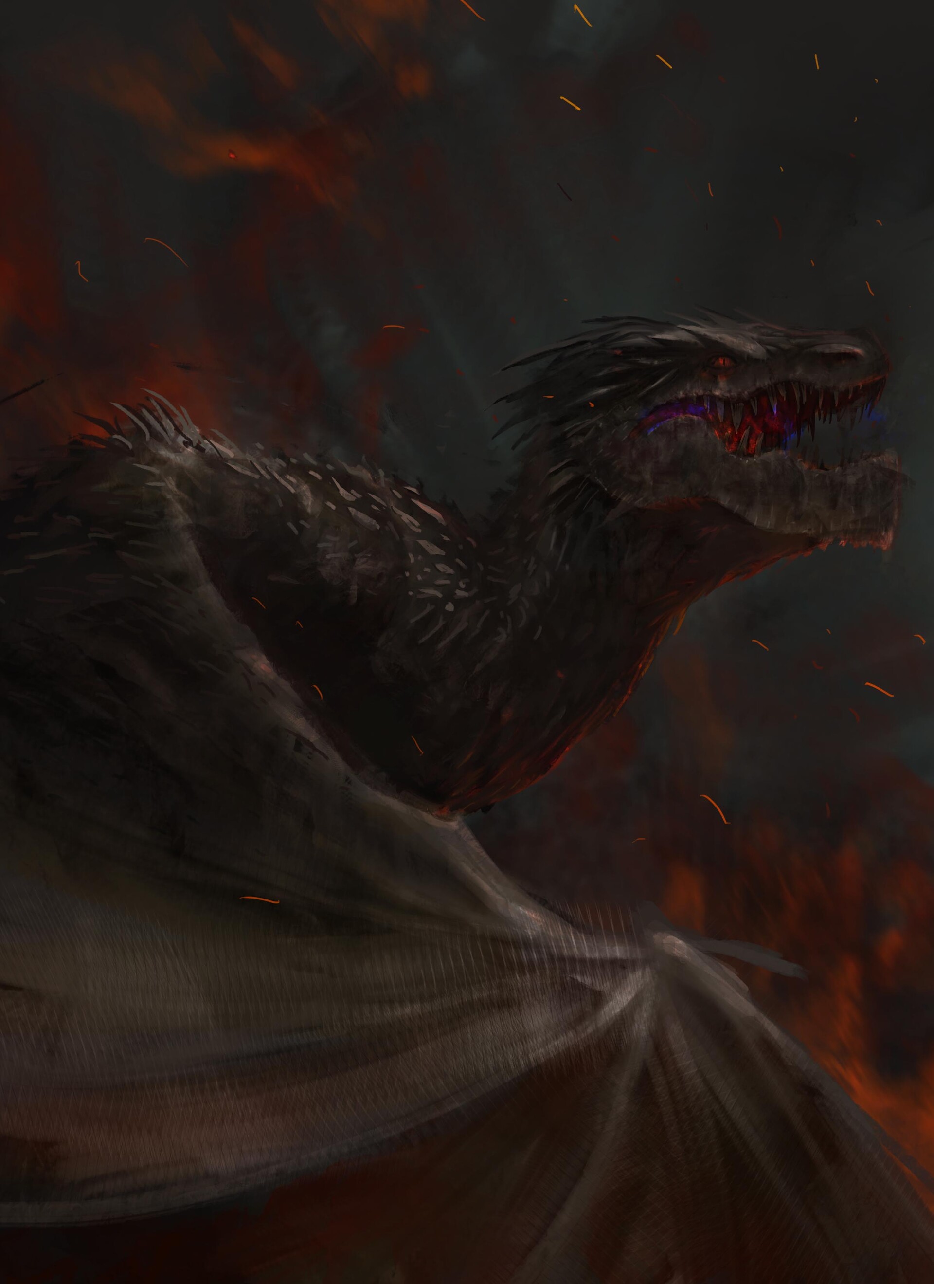 ArtStation - Dragon Study